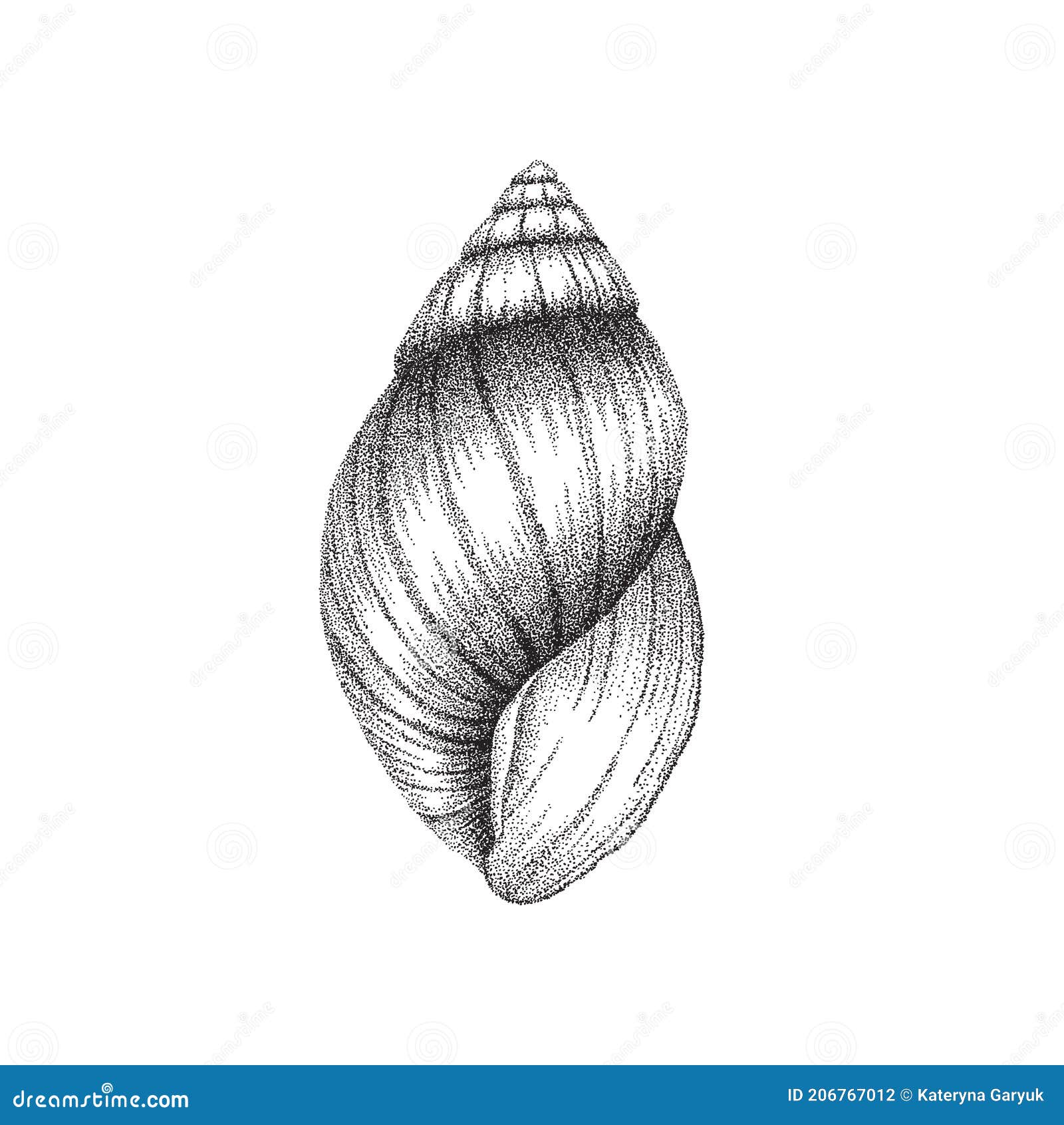 Conch Shell Icon. Trendy Flat Vector Conch Shell Icon On White B ...