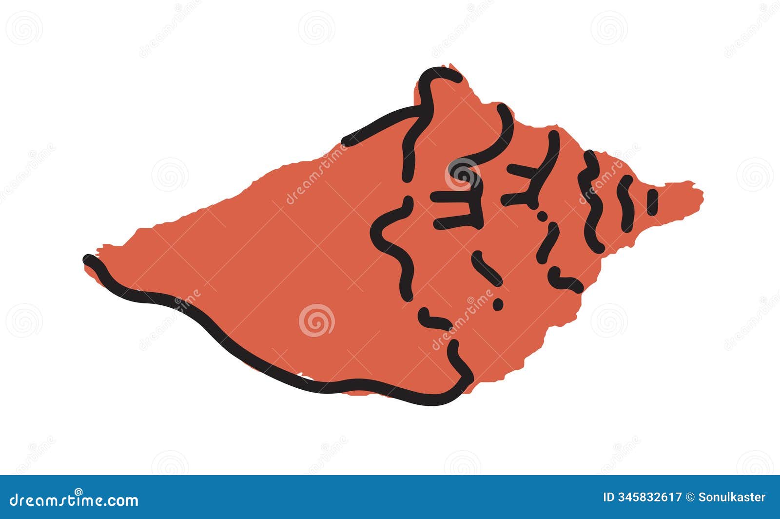 Conch Shell Icon In Trendy Design Style. Conch Shell Icon Isolated On ...