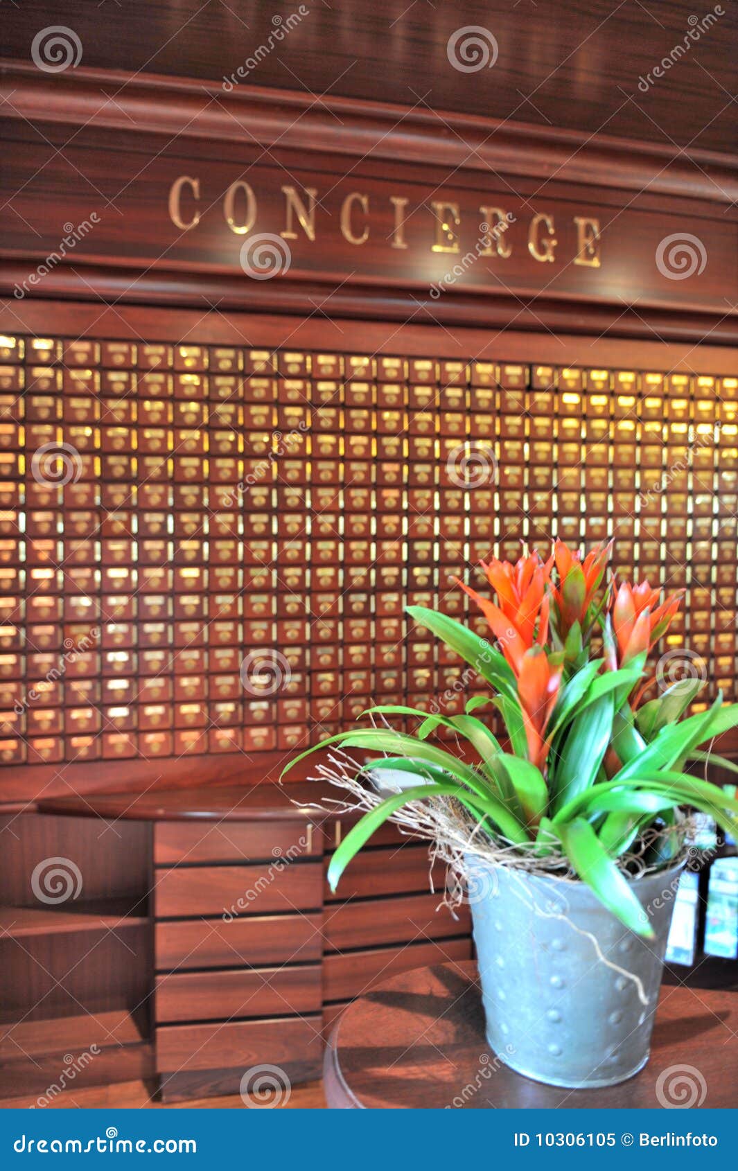 Concierge desk stock image. Image of concierge, classy - 10306105