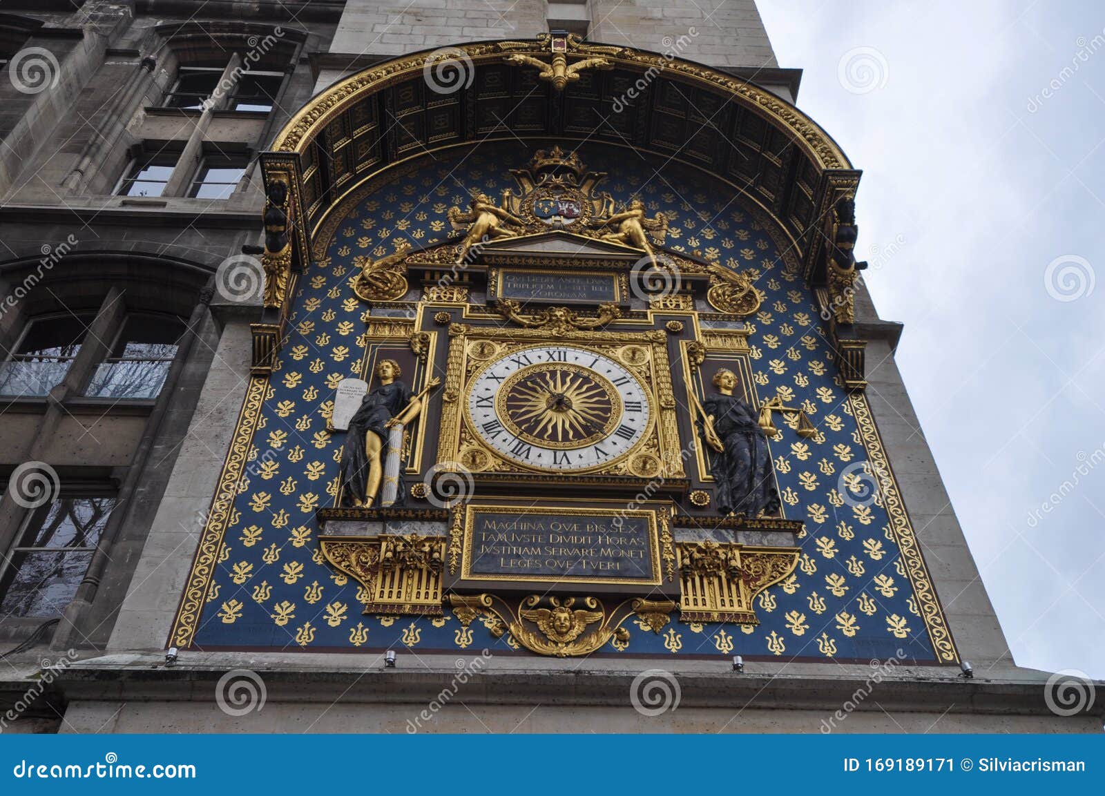 Conciergerie Clock in Paris Stock Image - Image of clock, france: 169189171