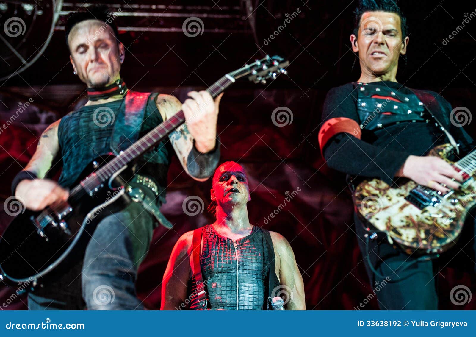 Concierto de Rammstein fotografía editorial. Imagen de loco - 33638192