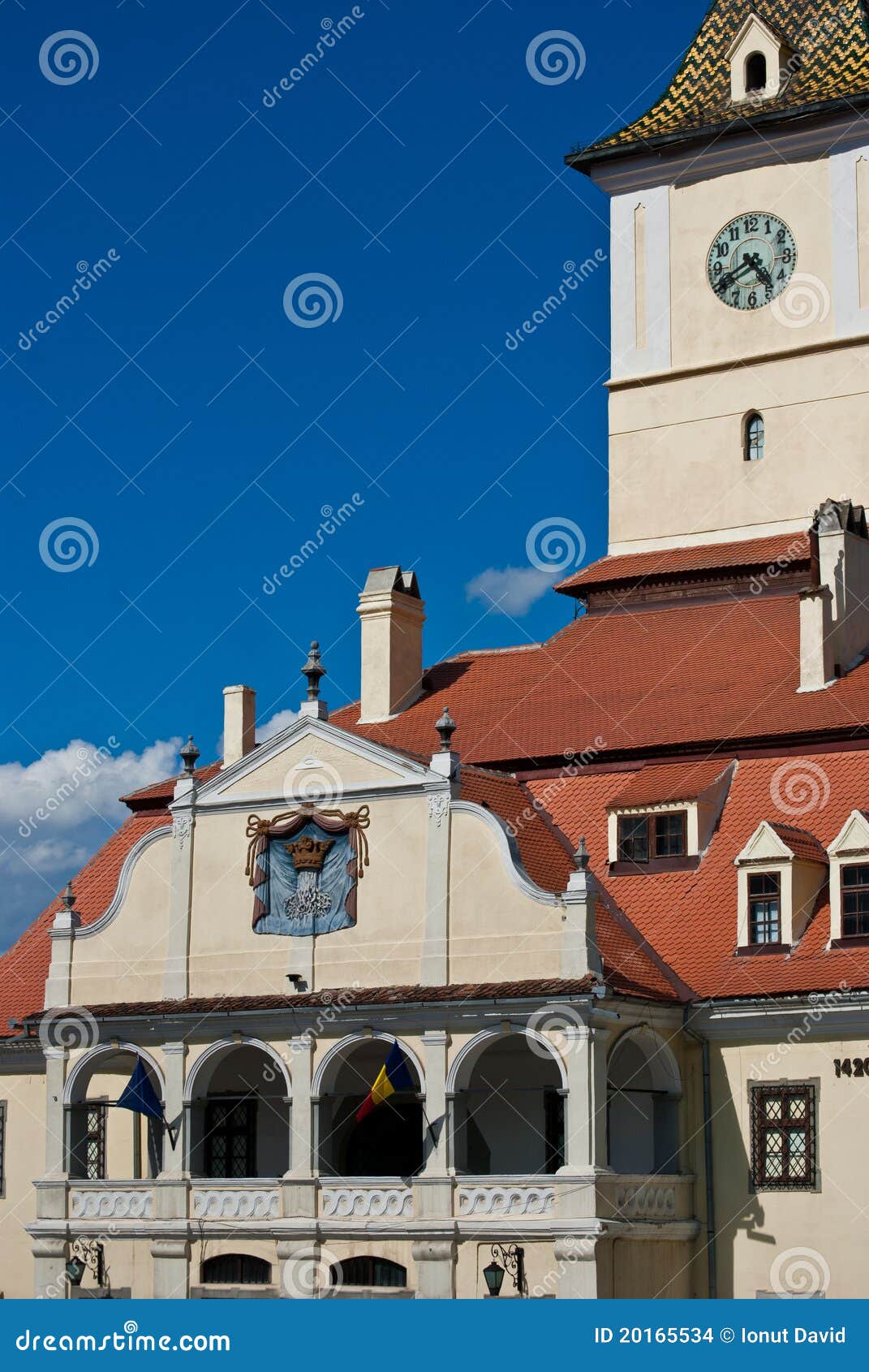 Concil House, Brasov stock photo. Image of medieval, mayor - 20165534