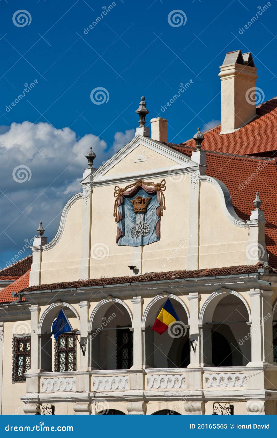 Concil House, Brasov stock image. Image of architectural - 20165565