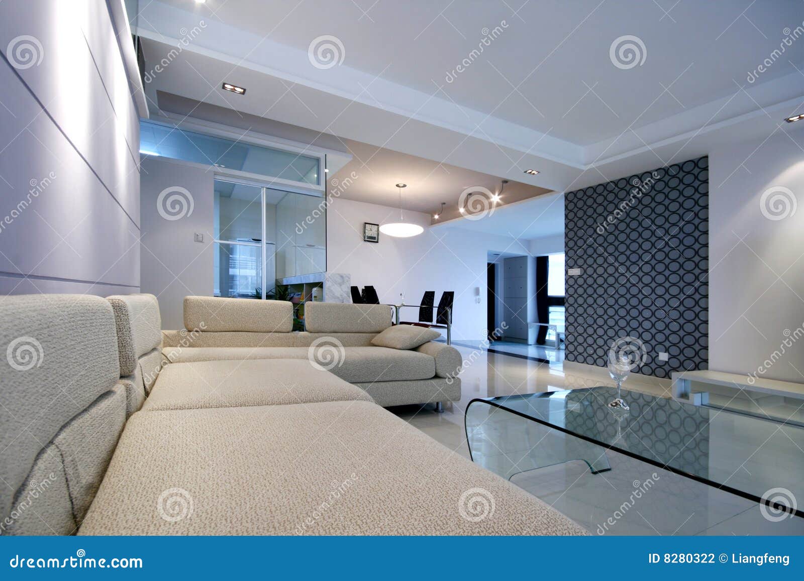 Concise and Home Decoration Stock Photo - Image of apartment, hall: 8280322