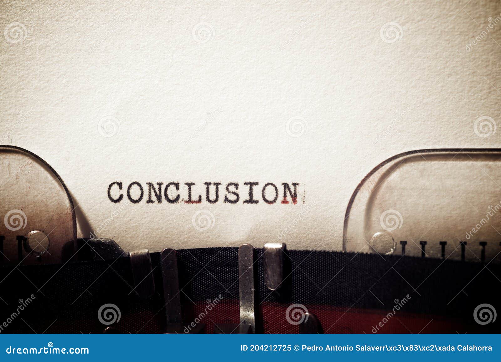 Conclusion concept view stock image. Image of life, conclude - 204212725