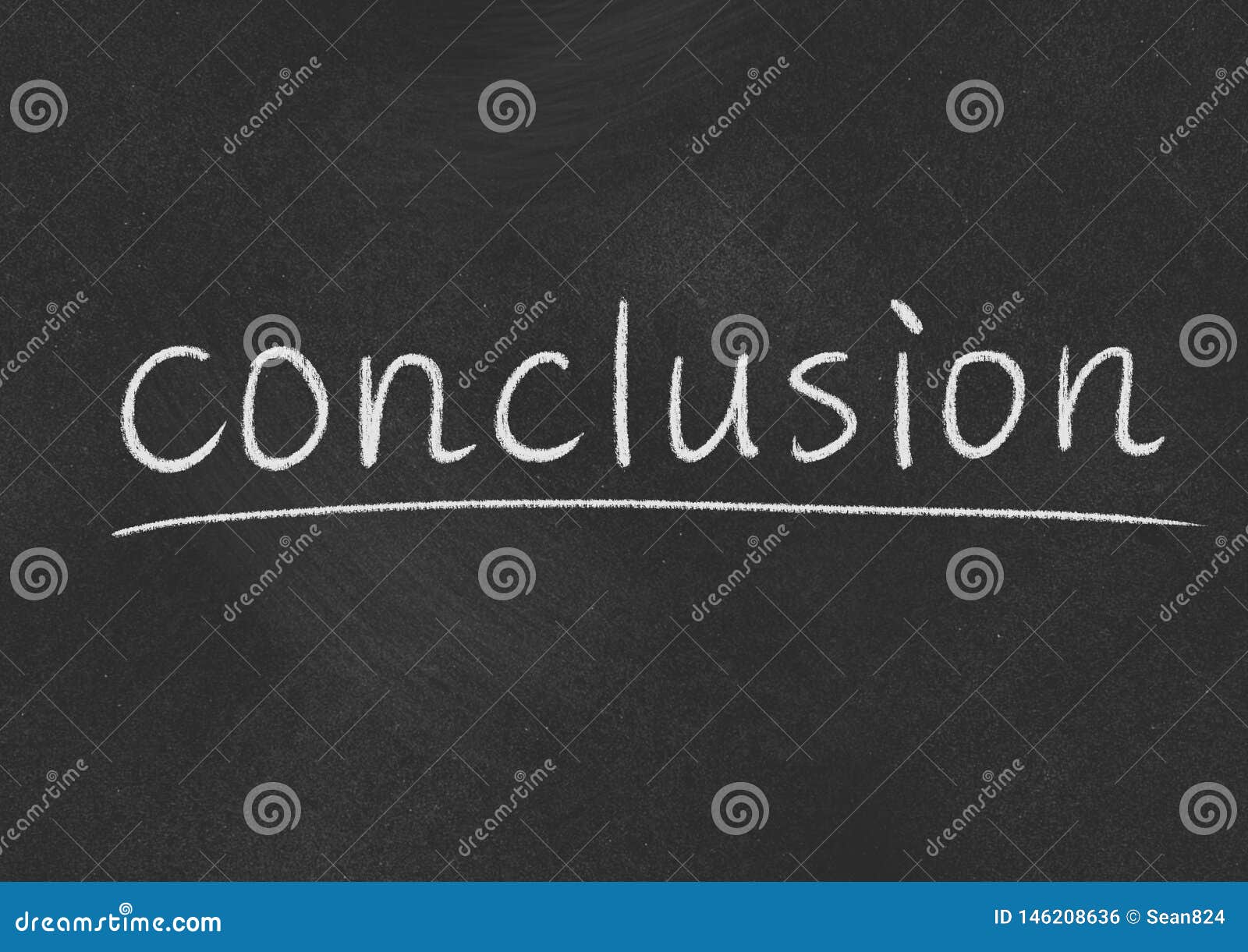 Conclusion stock photo. Image of word, business, sign - 146208636