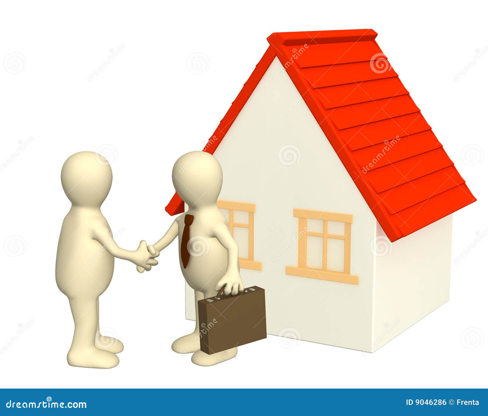 Conclusion of the contract stock illustration. Illustration of ...