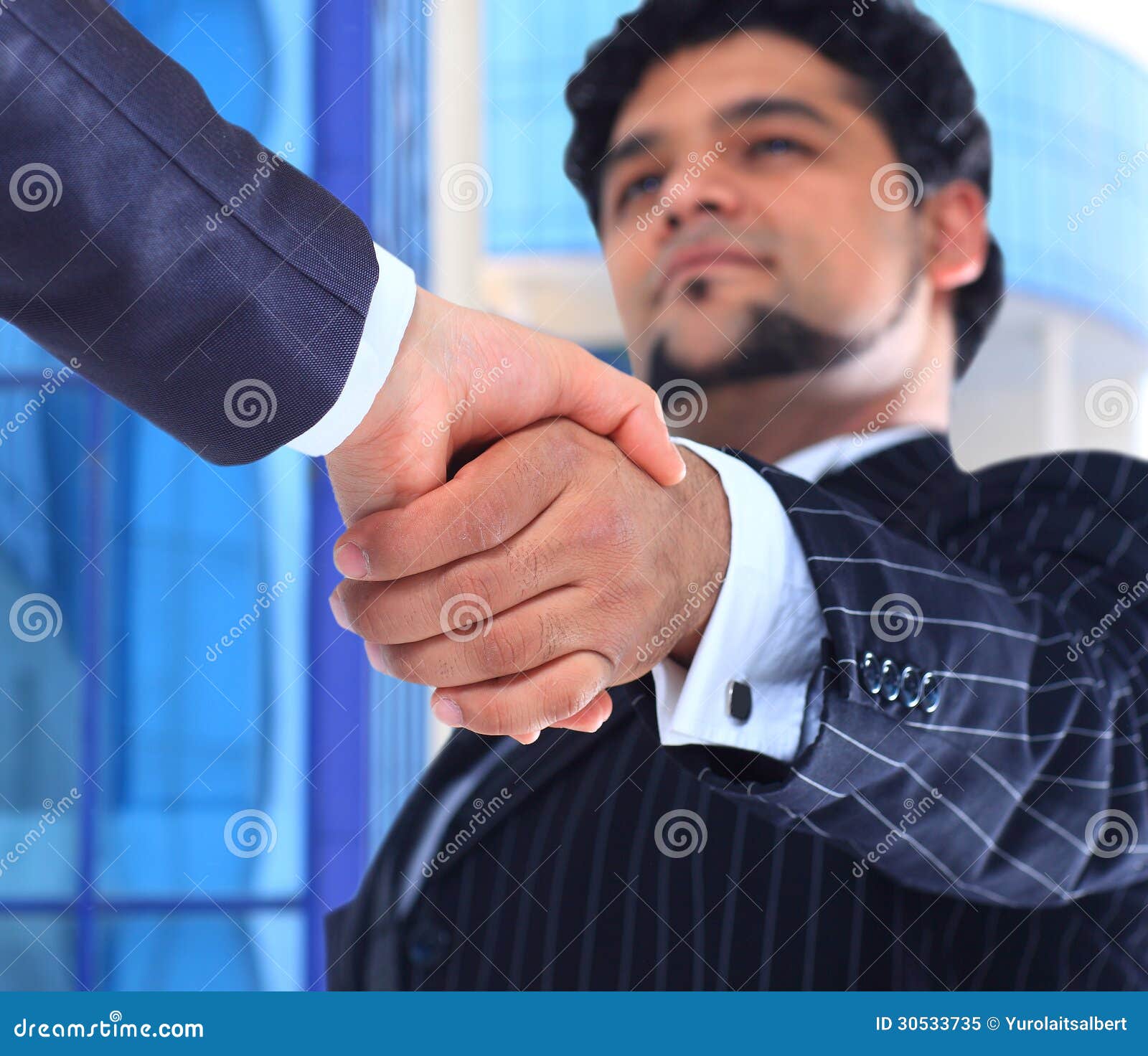 The conclusion Handshake. stock image. Image of opponent - 30533735