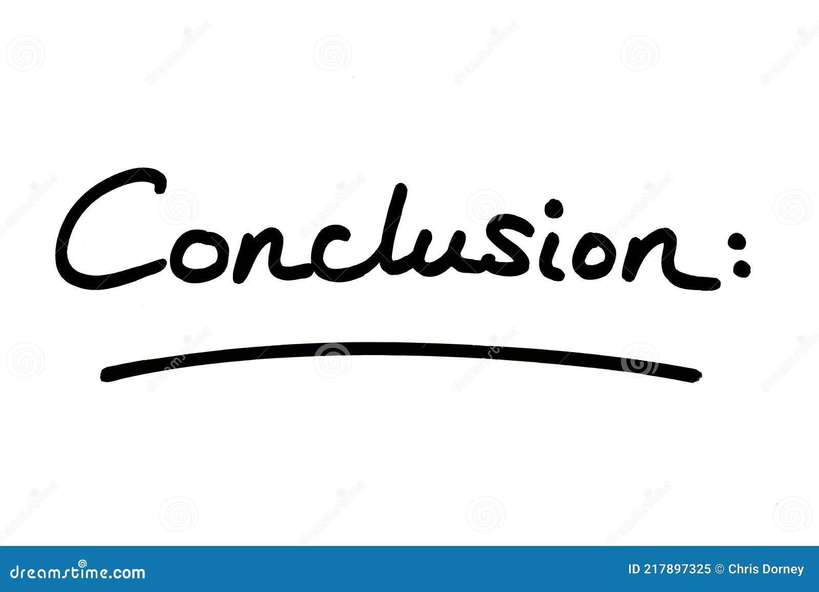 Conclusion Background