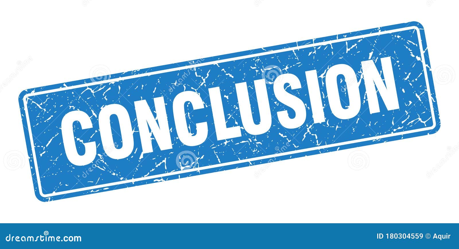 Conclusion Sign. Conclusion Grunge Stamp Stock Vector - Illustration of ...