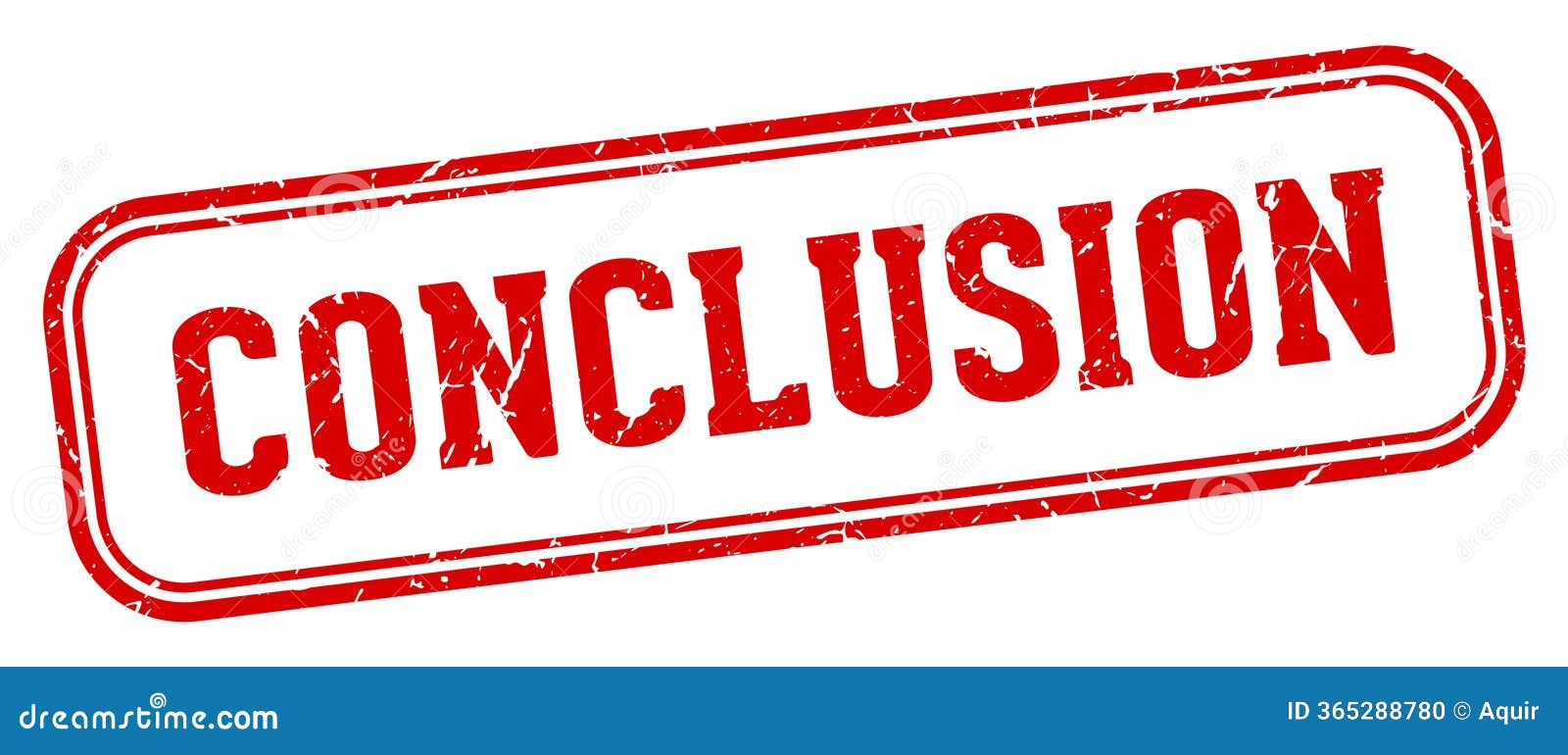 Conclusion Stamp. Conclusion Label On Transparent Background. Round ...