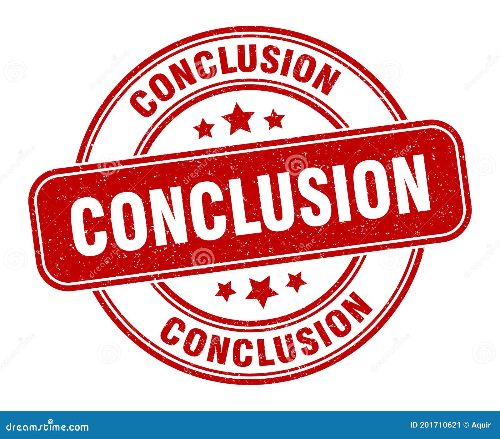 Conclusion Stamp. Conclusion Round Grunge Sign Stock Vector ...