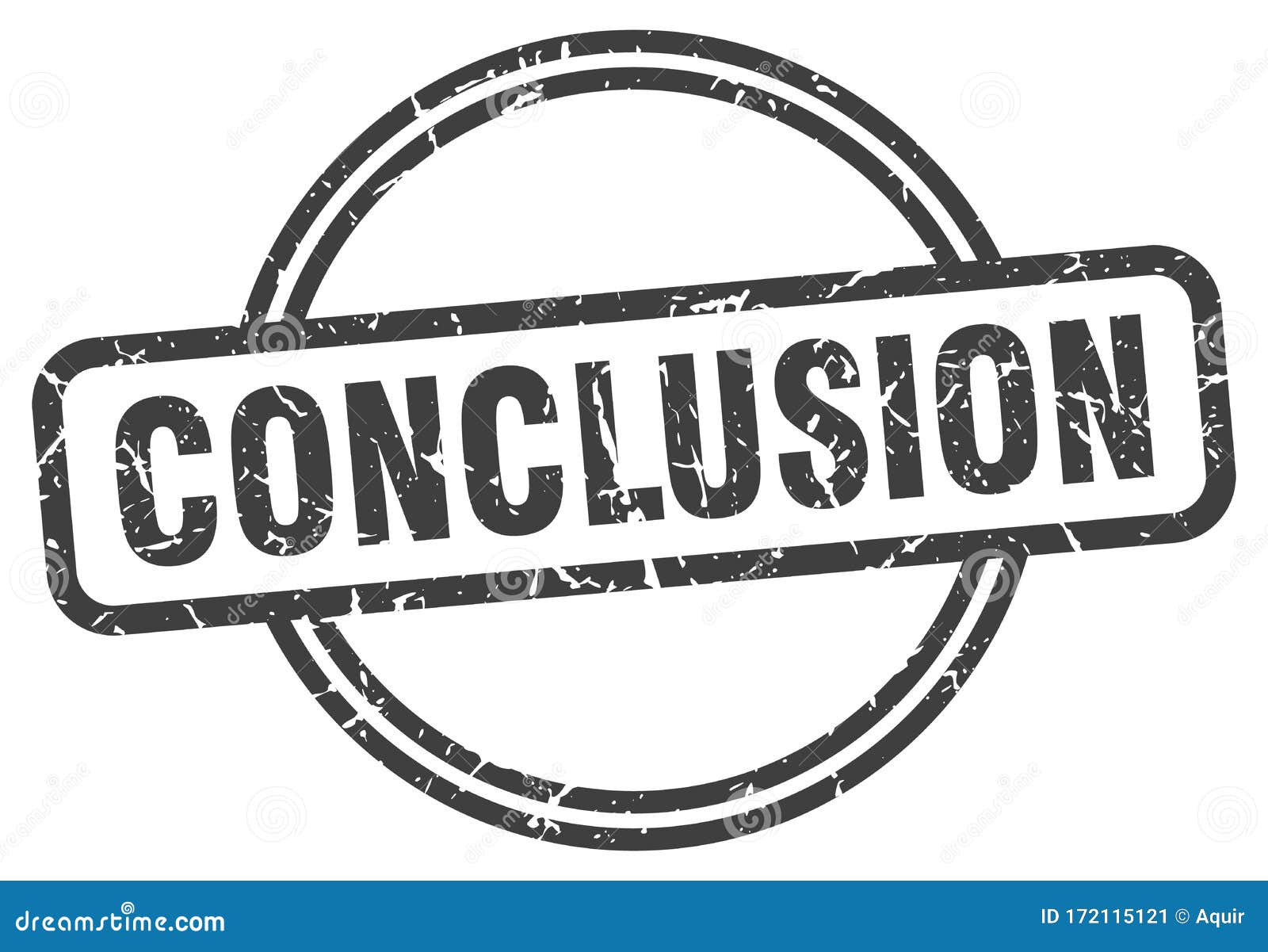 Conclusion Stamp. Conclusion Round Grunge Sign Stock Vector ... Conclusion Stamp. Conclusion Round Grunge Sign Stock Vector ...