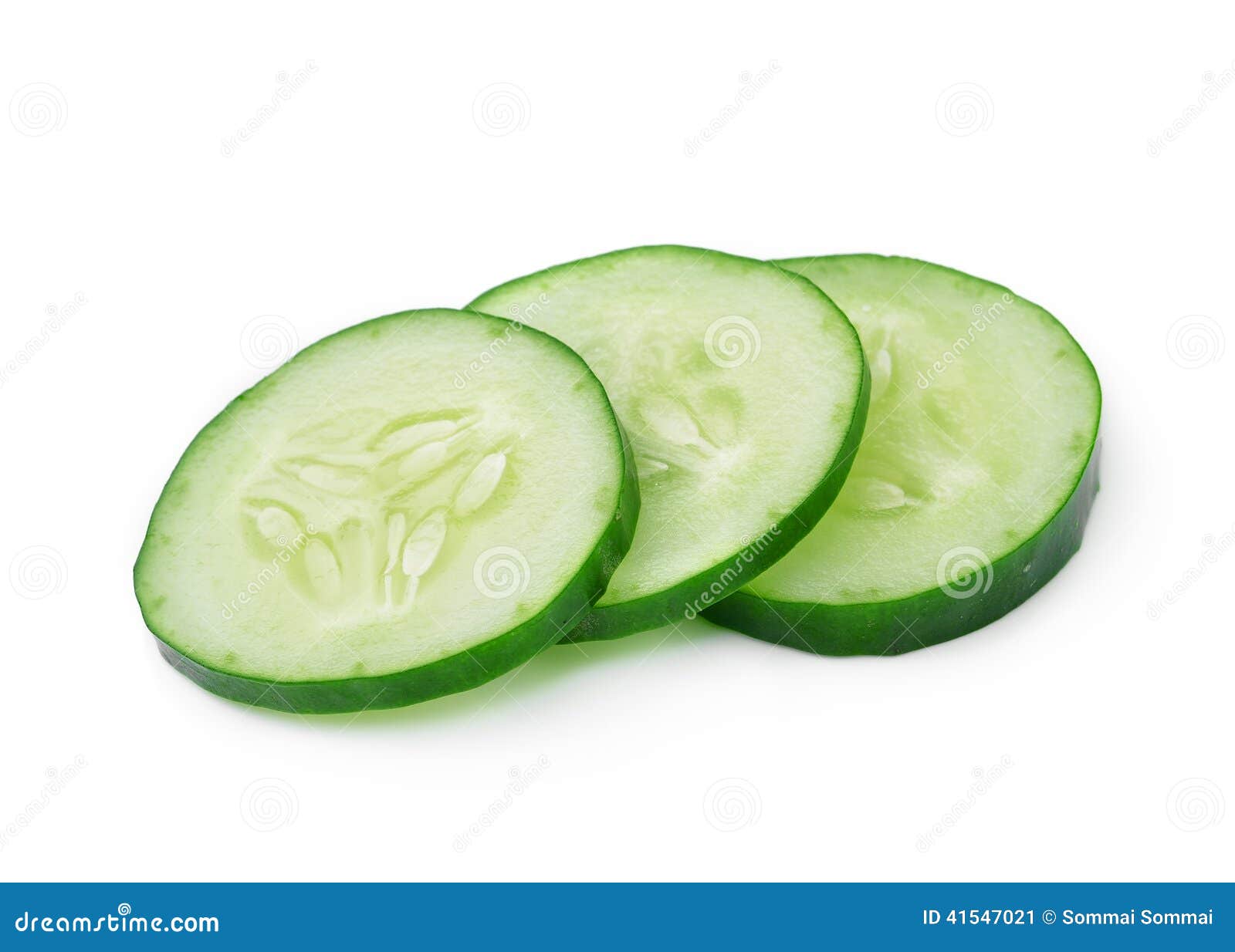 Concombre frais de tranche image stock. Image du tranché - 41547021