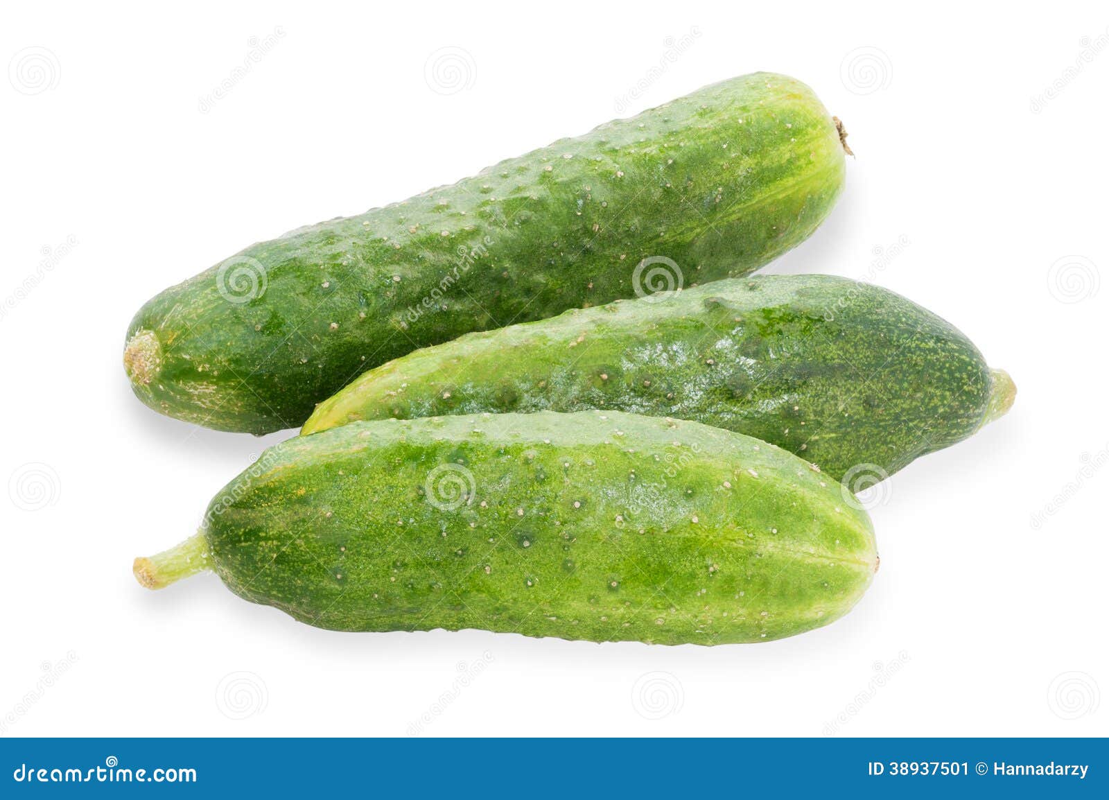 Concombre Trois Vert D'isolement Image stock - Image du dessert, était ...