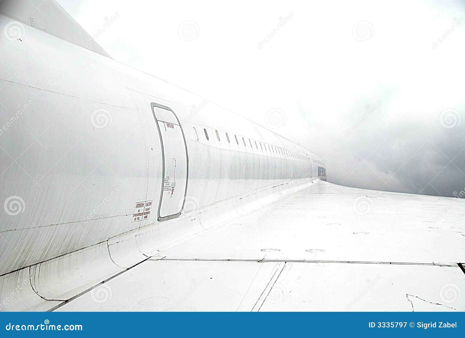 Concorde Wing stock image. Image of aircraft, airplane - 3335797