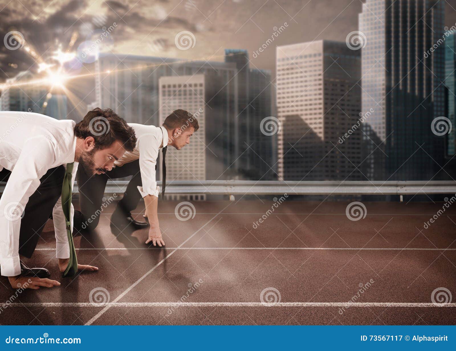 Concorrenza di affari immagine stock. Immagine di rivalità - 73567117