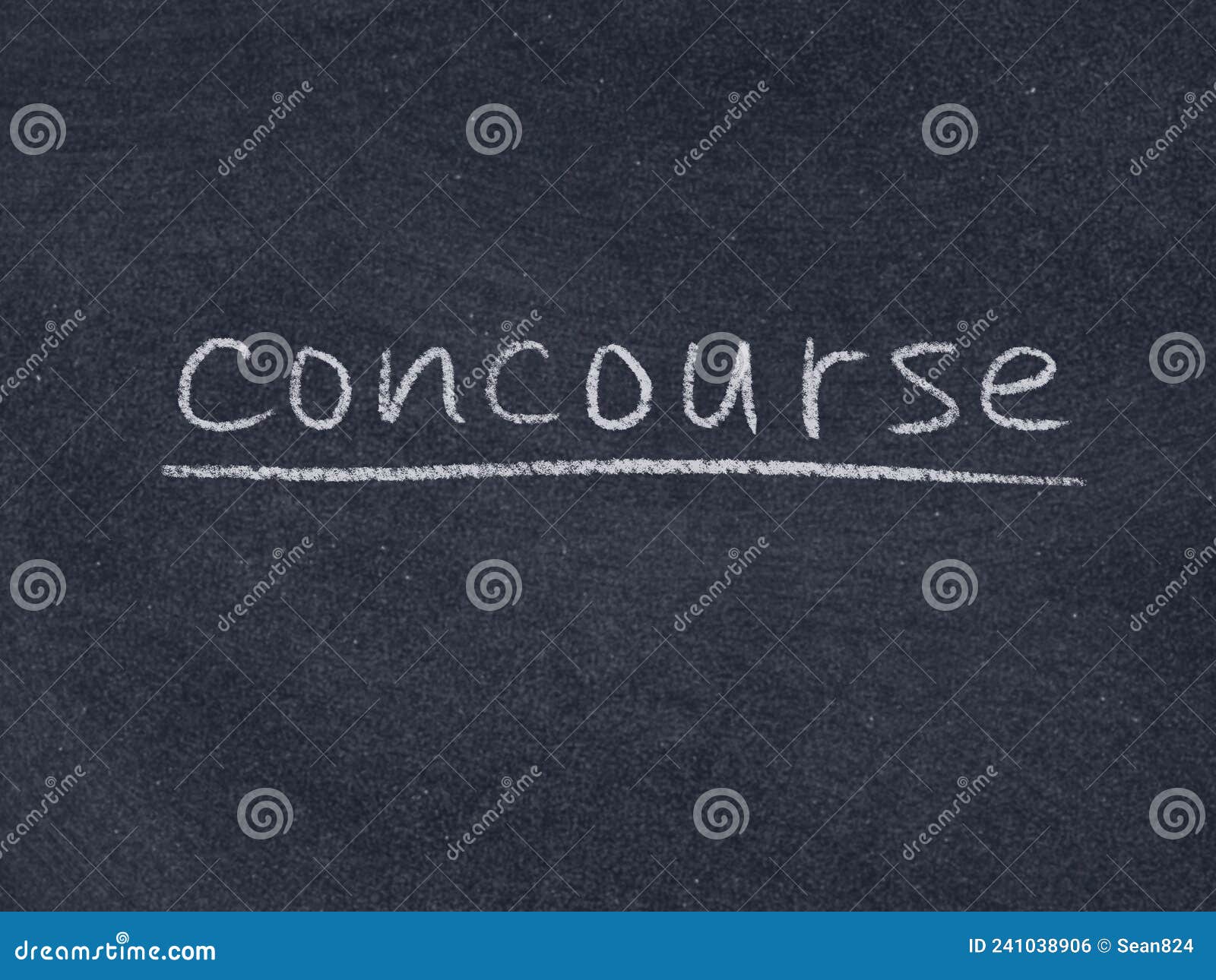 Concourse stock photo. Image of text, teaching, chalkboard - 241038906