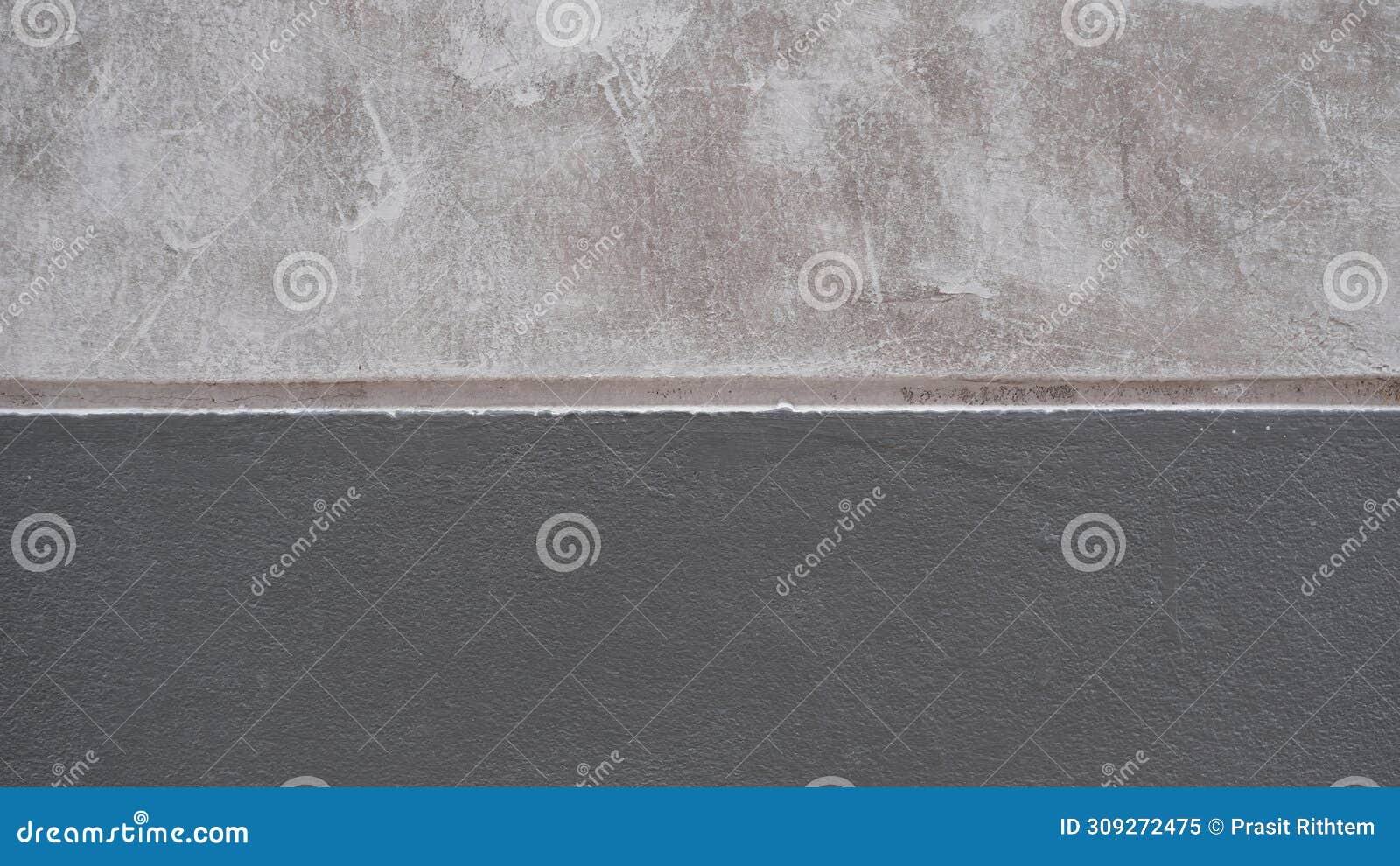 Concreate Wall Loft Style Seperated Colors Stock Image - Image of gray ...