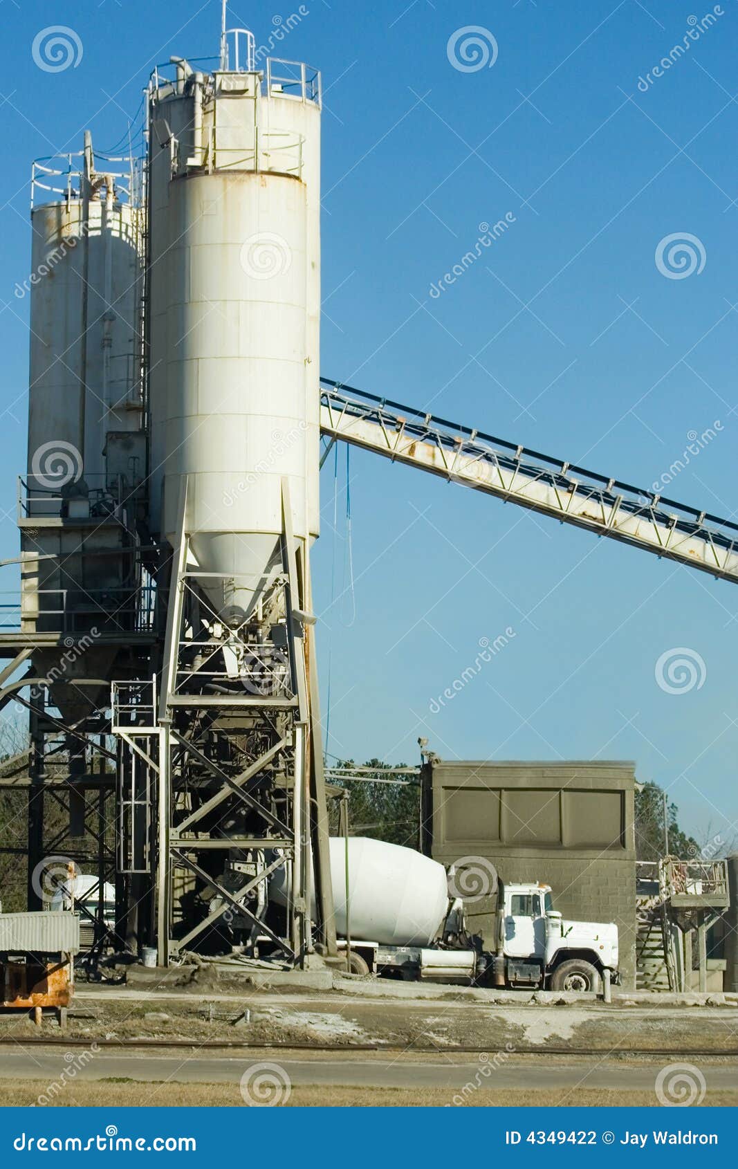 Concrete Batching stock photo. Image of portland, batching - 4349422