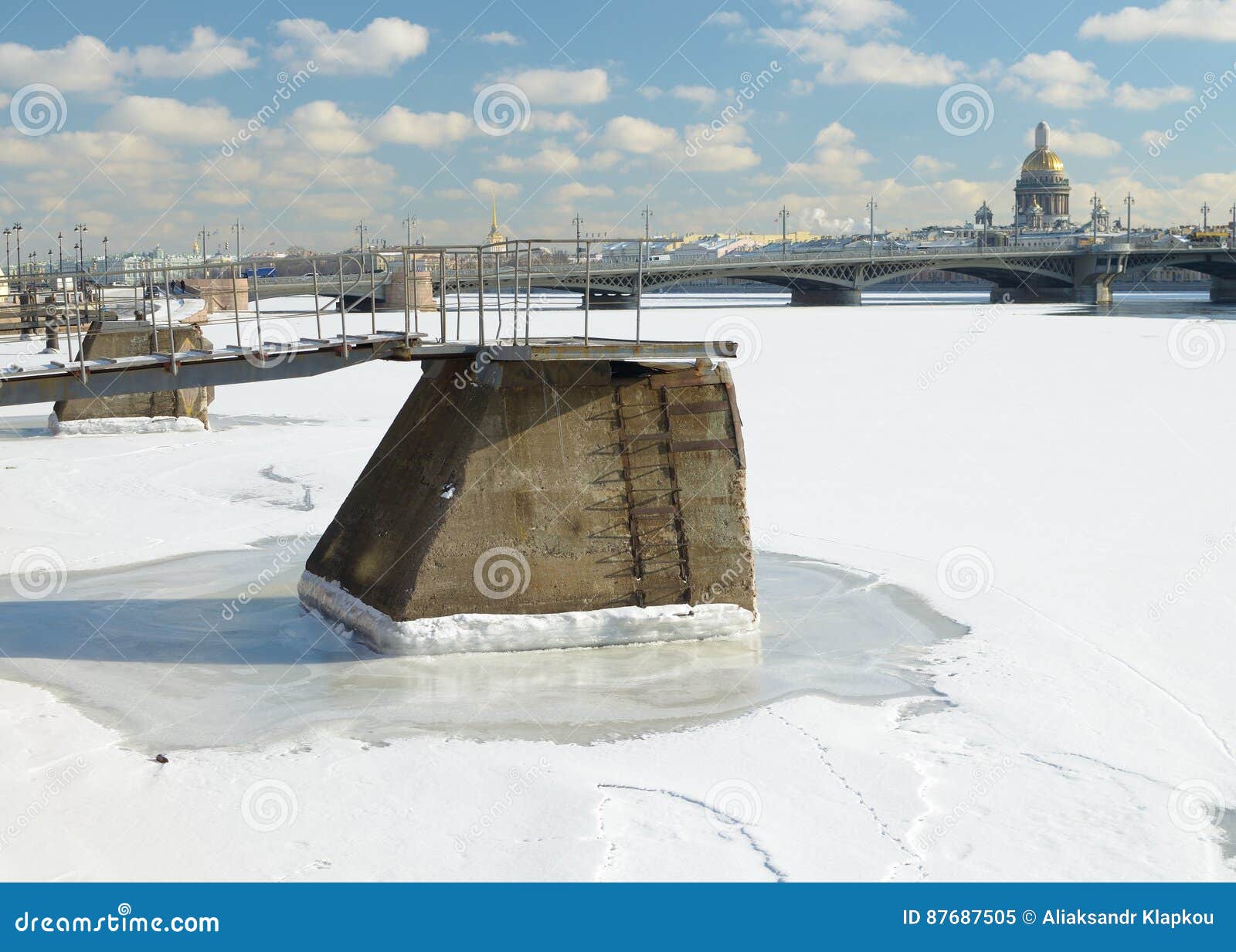 Concrete berth for ships. stock image. Image of berth - 87687505