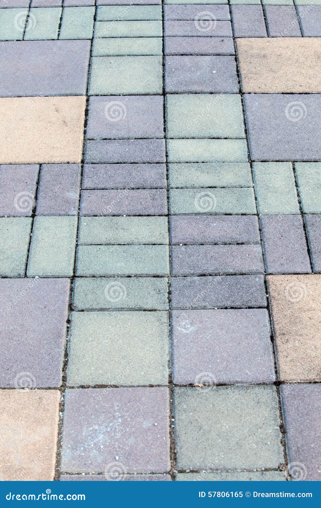 Concrete Block Pathway Royalty-Free Stock Photography | CartoonDealer ...