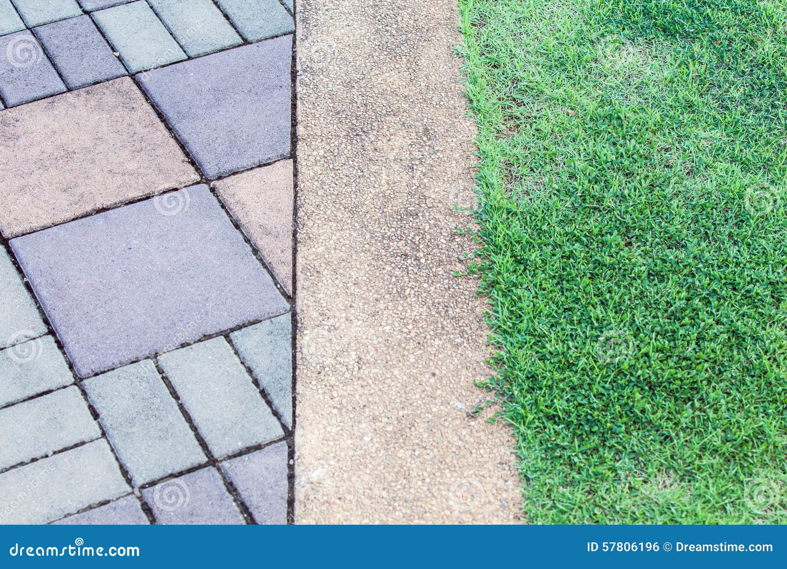 Concrete block pathway stock photo. Image of concrete - 57806196