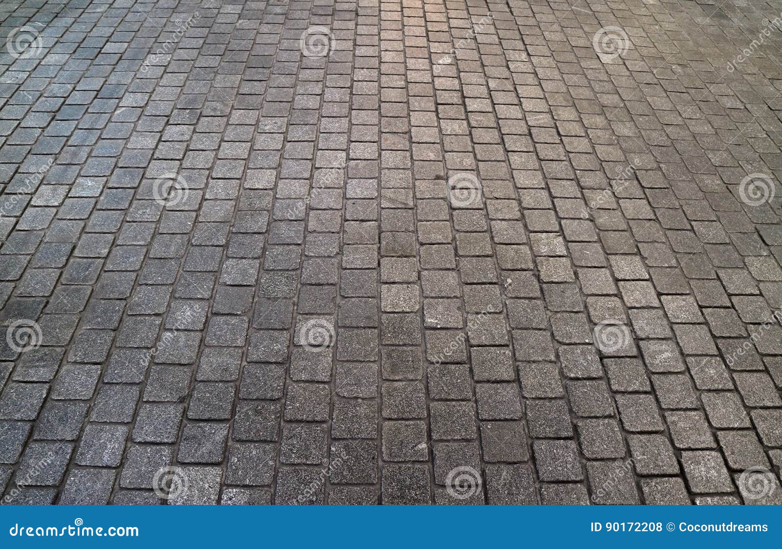 Concrete Block Paved Pathway for Background Stock Photo - Image of ...