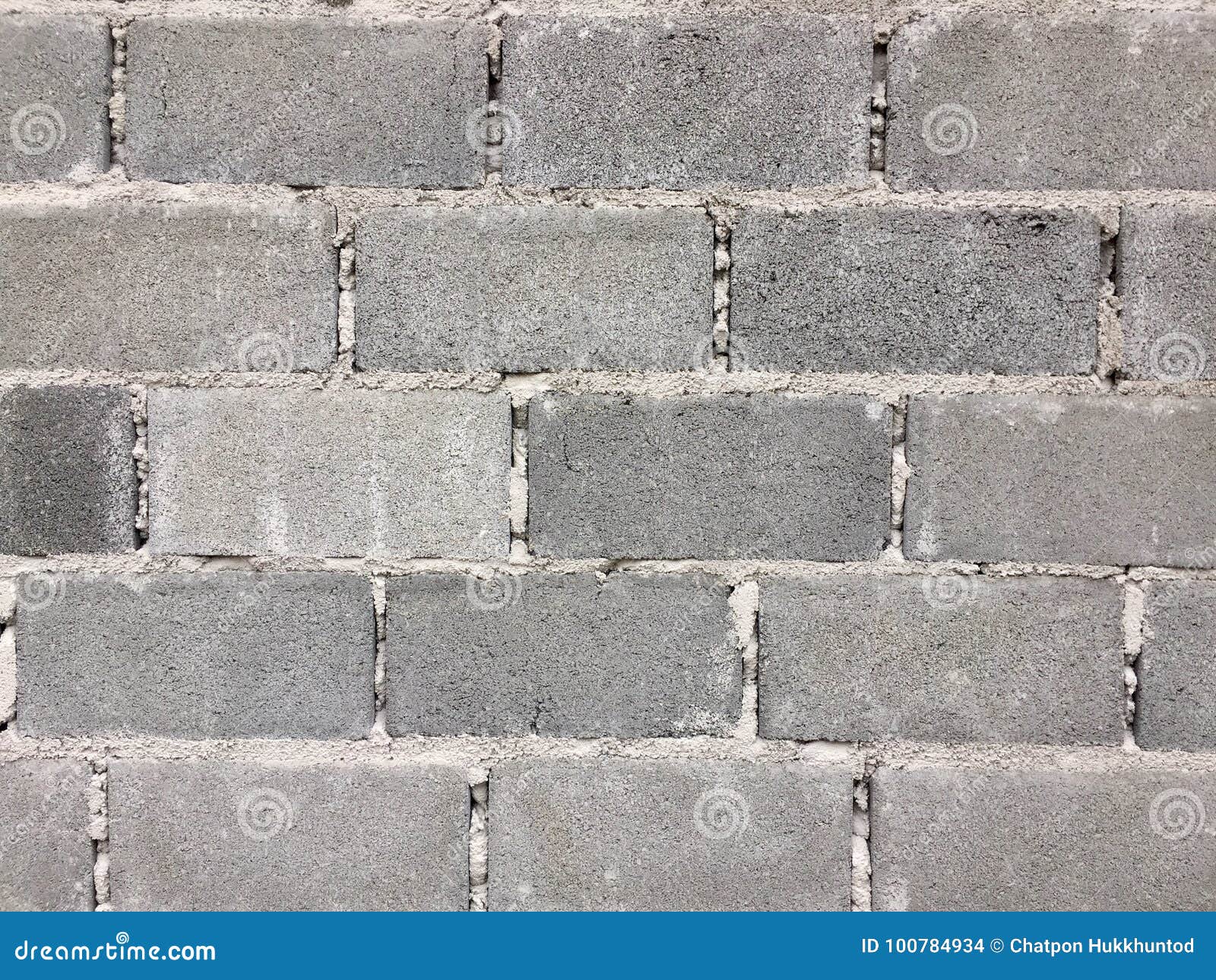 Concrete Block Wall Background Texture Stock Photo - Image of texture ...