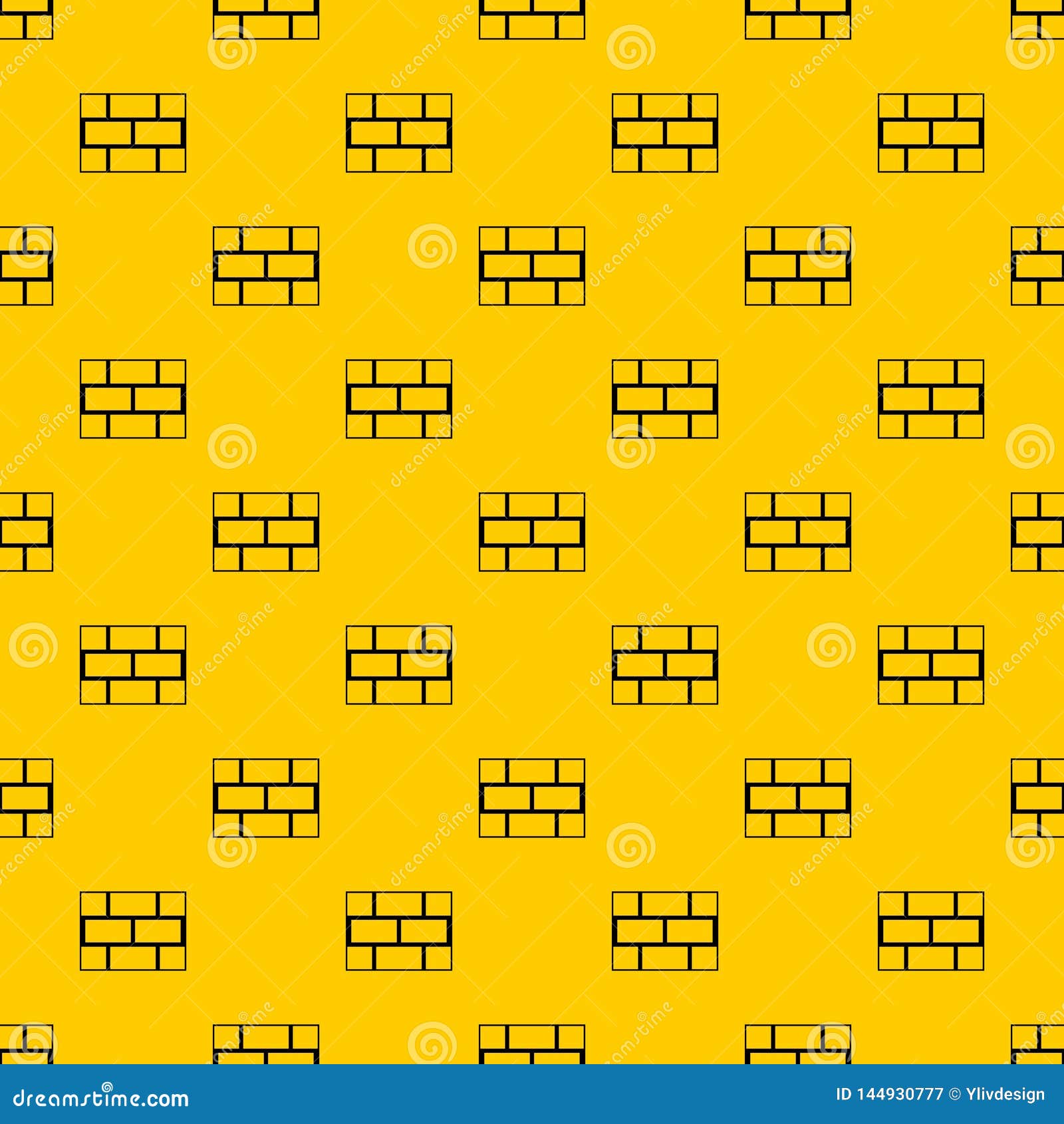 Concrete Block Wall Pattern Vector Stock Vector - Illustration of ...