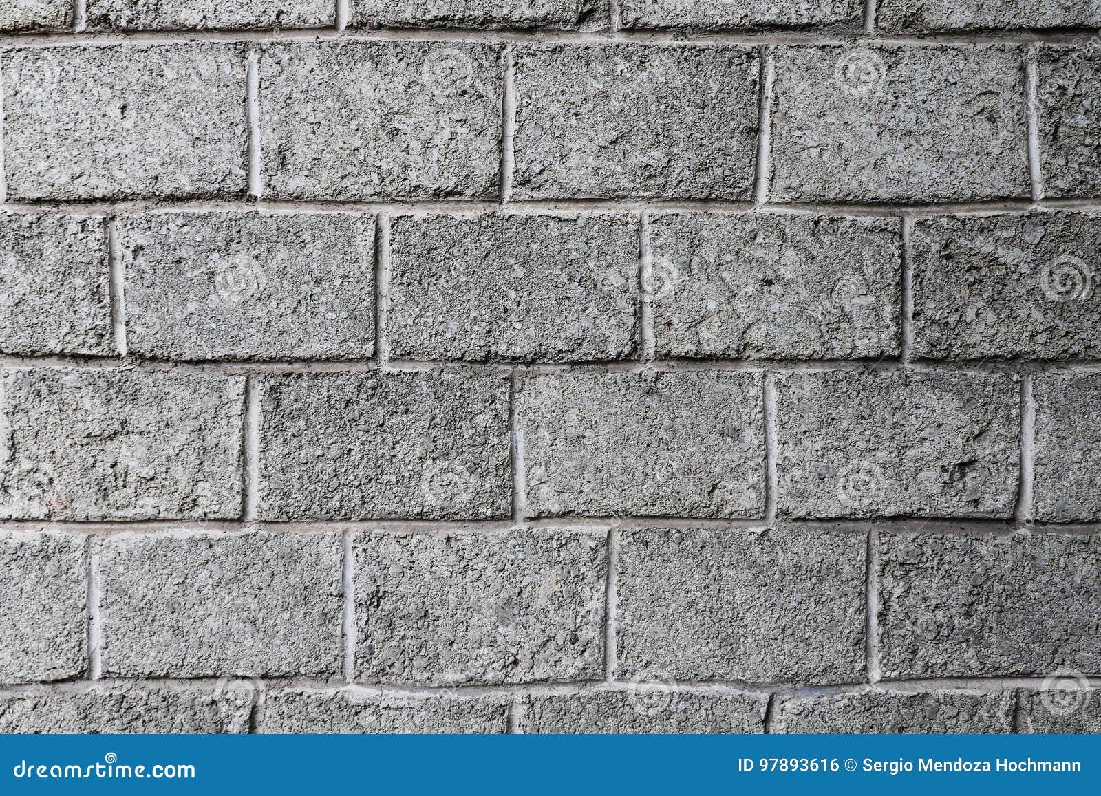 Concrete Block Wall Texture Stock Photo - Image of rock, brickwork ...