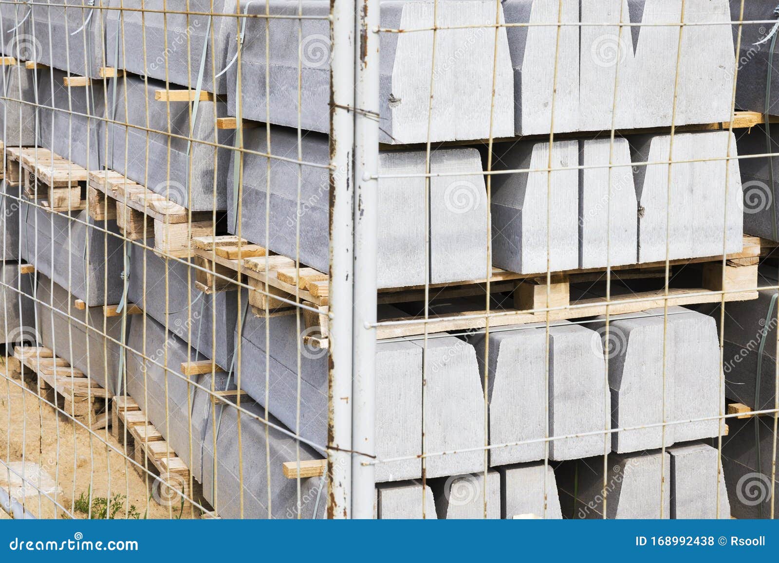 Concrete blocks stock photo. Image of border, rich, ground - 168992438