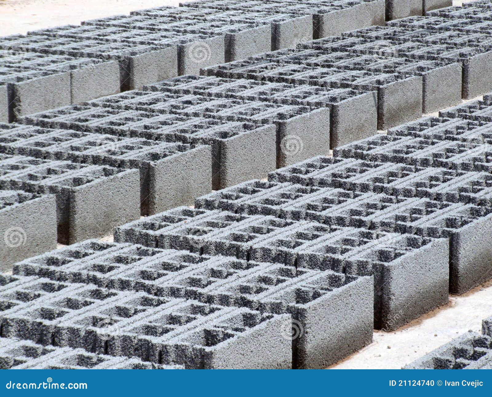 Concrete blocks - Gray stock photo. Image of look, industry - 21124740