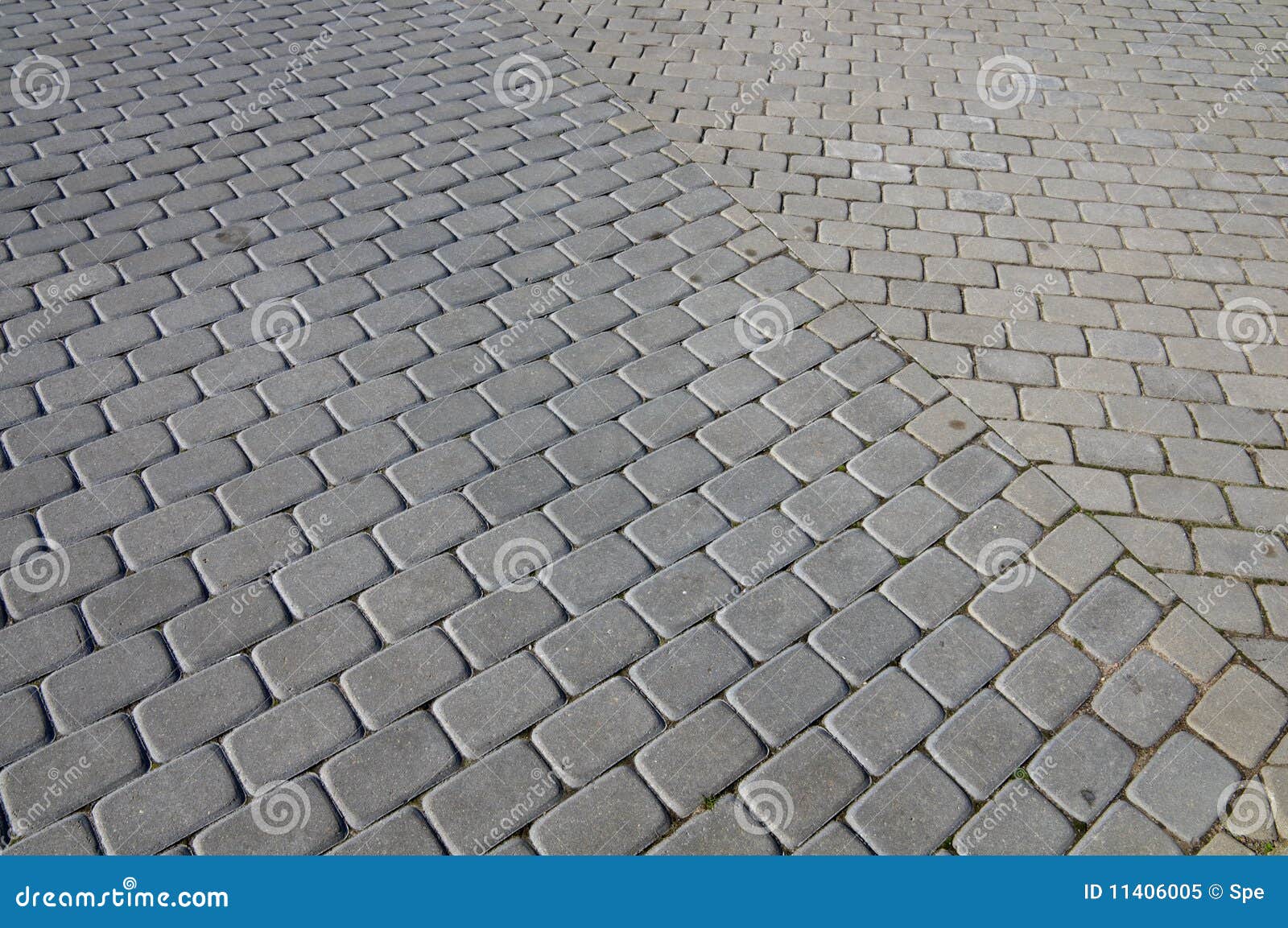Concrete blocks pavement stock image. Image of pavement - 11406005