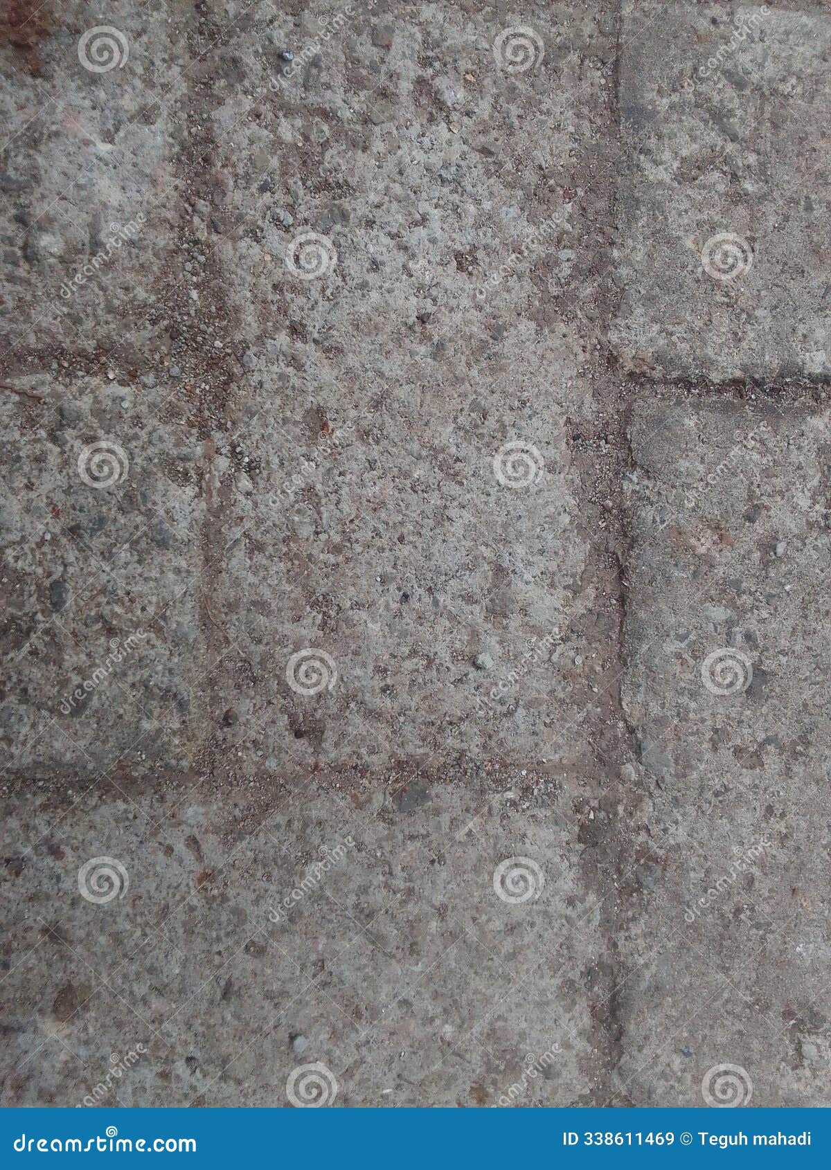 Concrete Blocks with a Rough Texture. There are Sand Particles in the ...