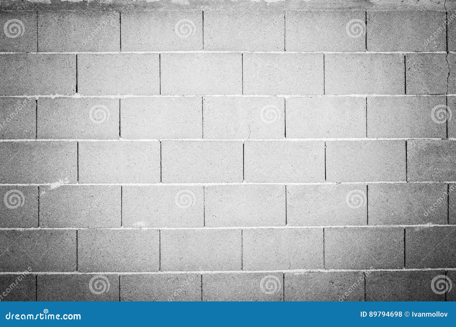 Concrete Blocks Wall stock photo. Image of surface, detail - 89794698