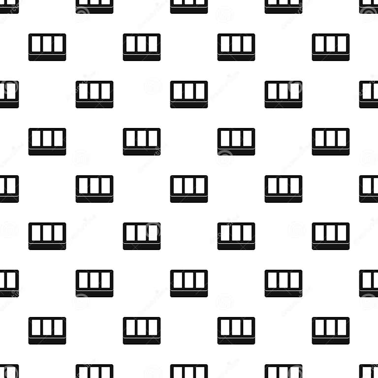 Concrete Brick Pattern, Simple Style Stock Vector - Illustration of ...