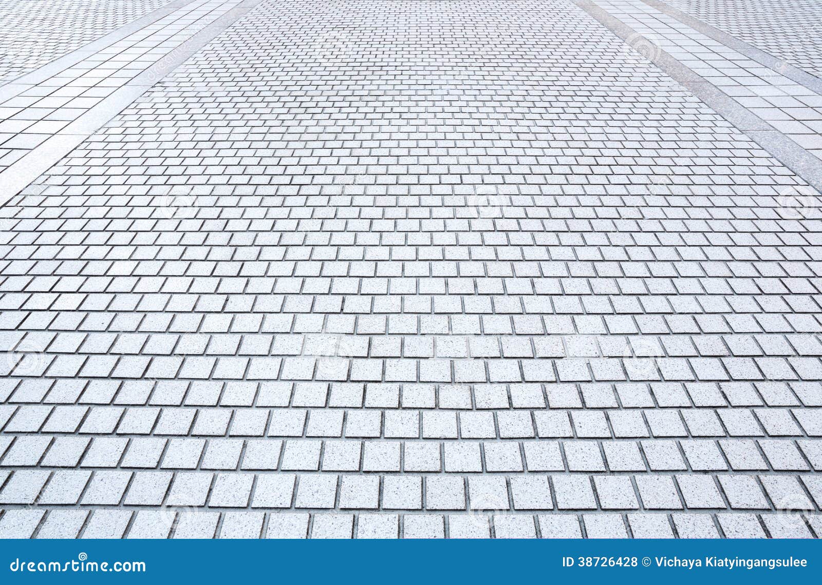 Concrete brick pavement stock photo. Image of solid, block - 38726428