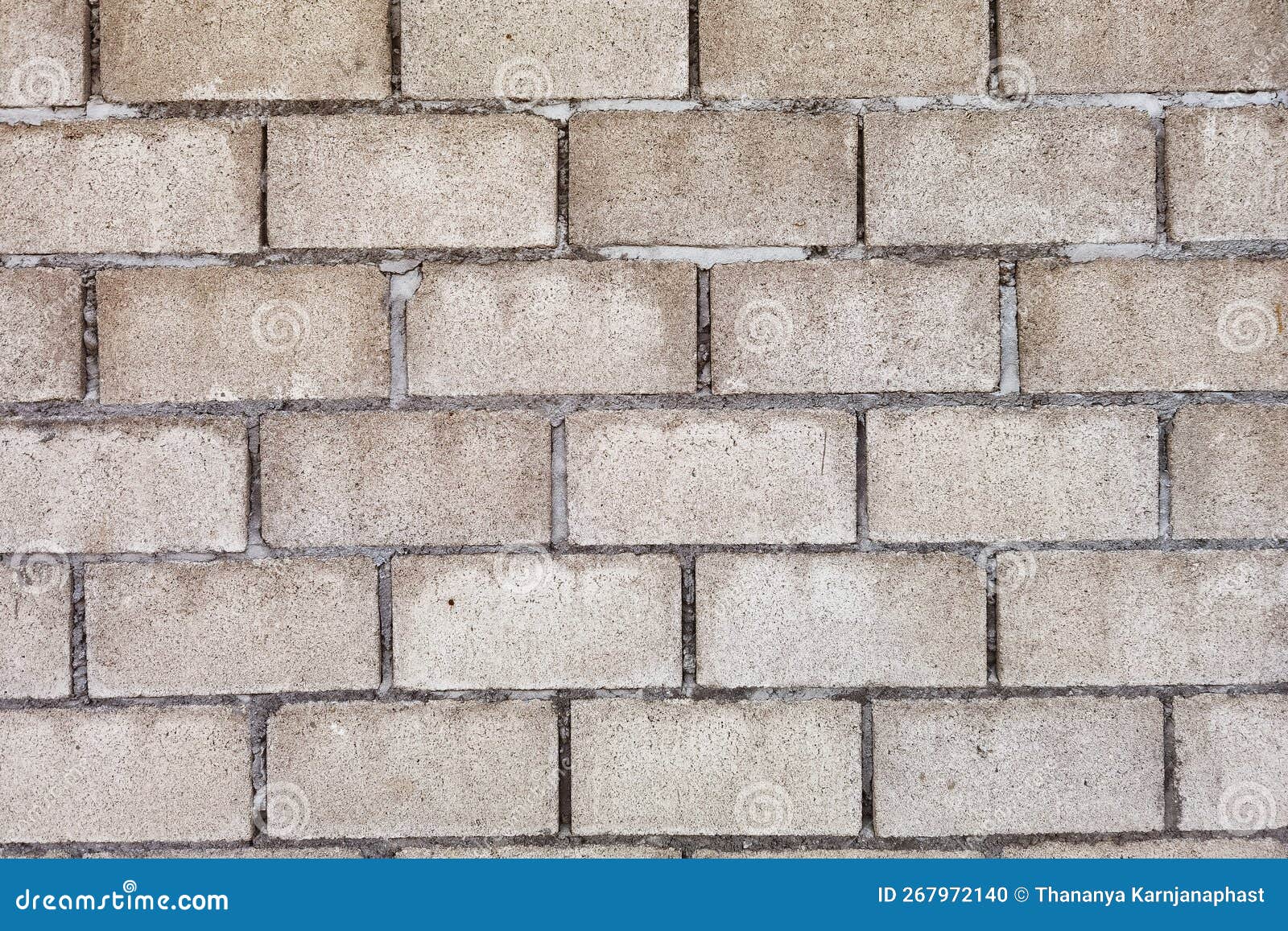 Concrete Brick Wall Texture Stock Photo - Image of grunge, gray: 267972140