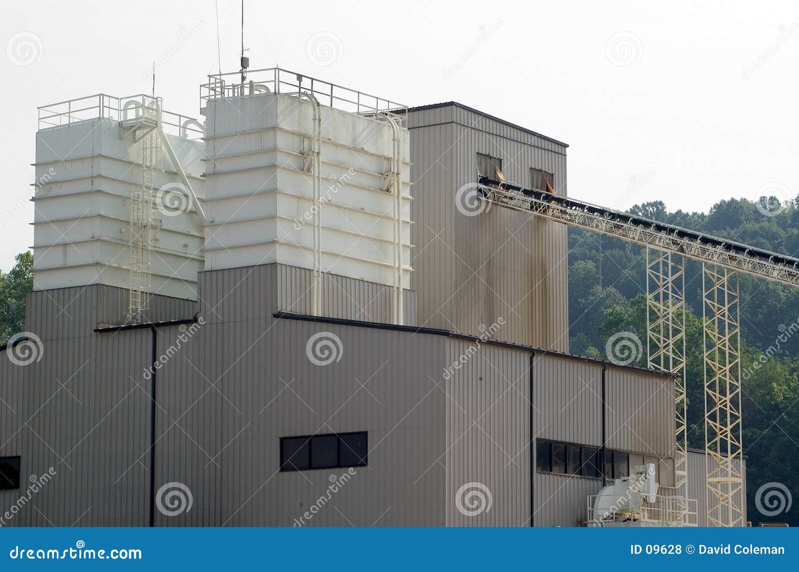 Concrete Building stock photo. Image of conveyor, plant, steel - 9628