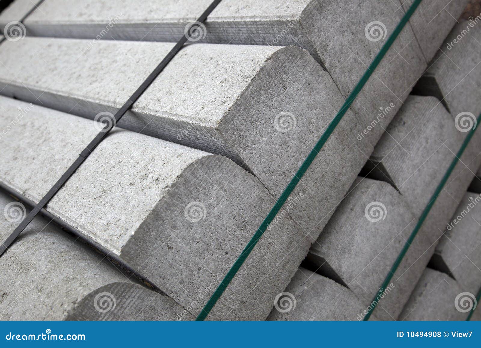 Concrete building blocks stock photo. Image of close - 10494908