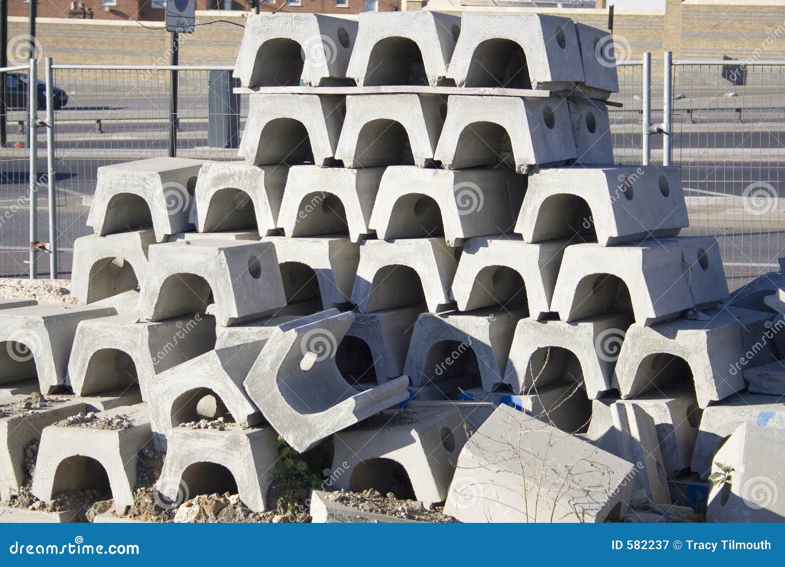 Concrete Building Blocks stock image. Image of group, concrete - 582237