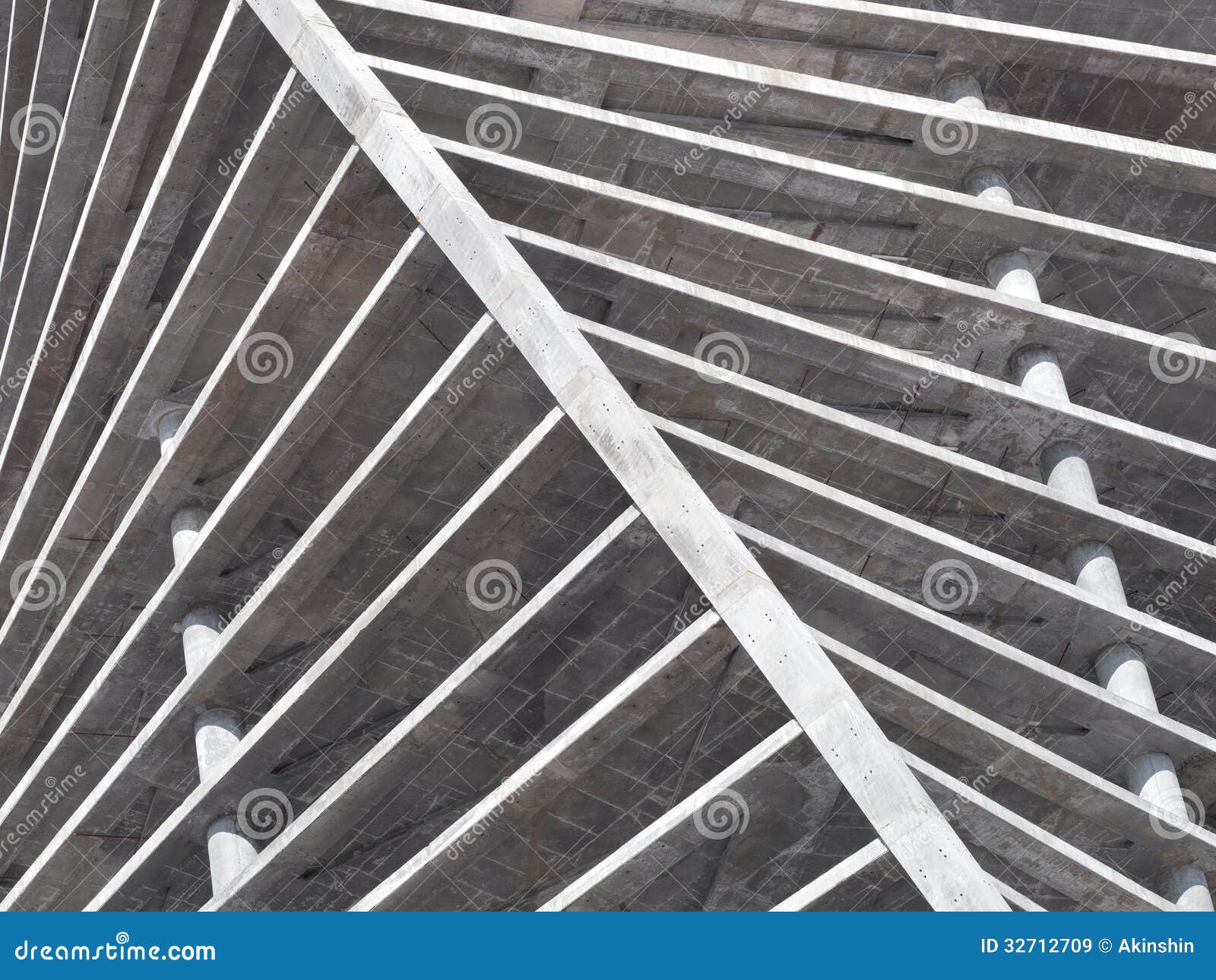 Concrete Building Construction Stock Image - Image of building ...