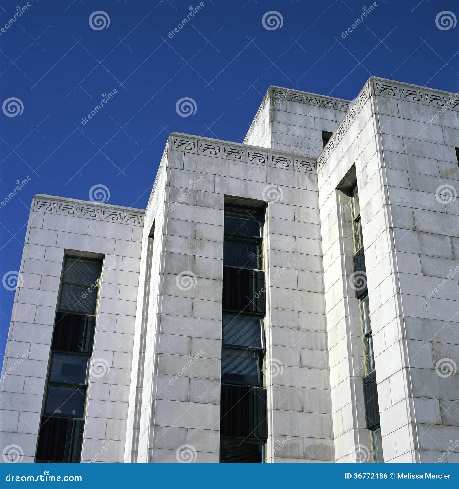 Concrete building stock photo. Image of power, civic - 36772186