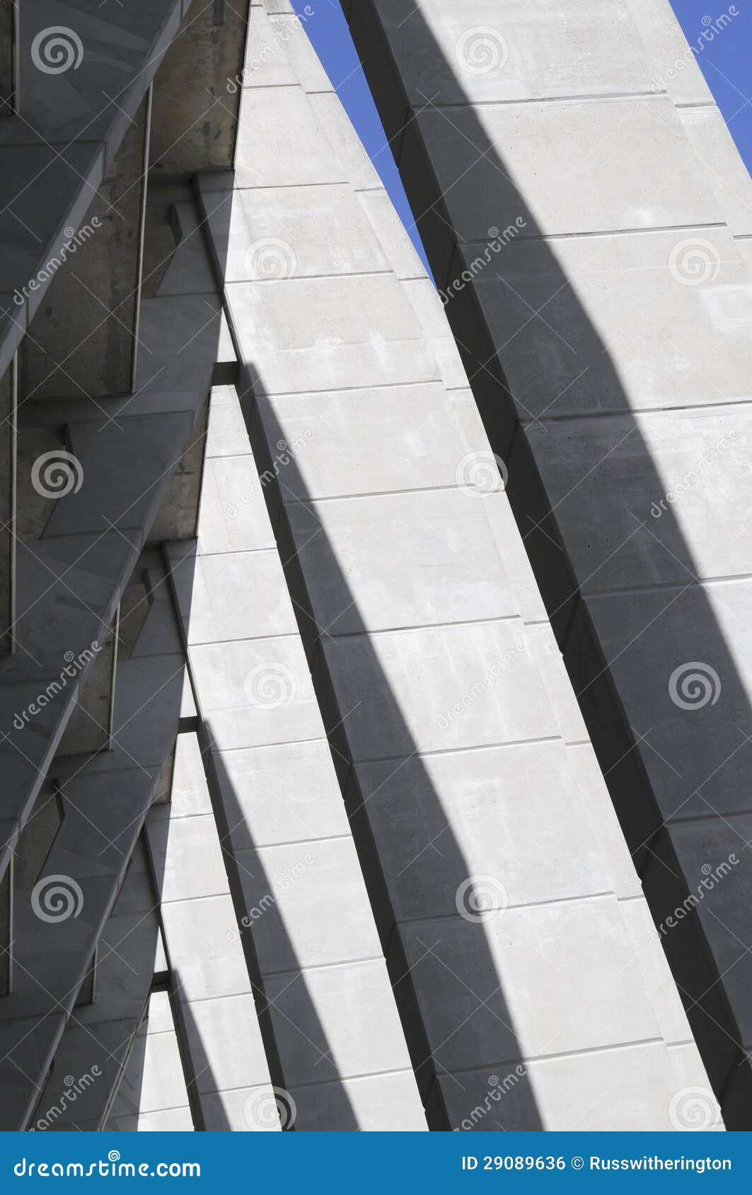 Concrete buttresses stock photo. Image of london, architecture - 29089636
