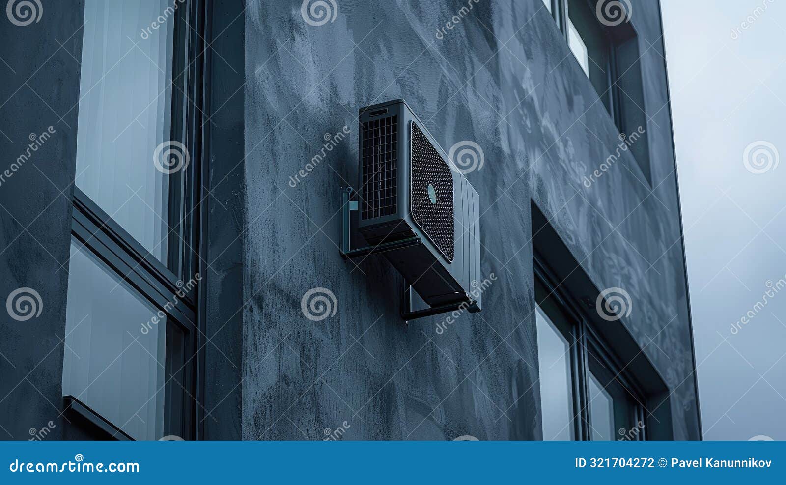 A Concrete Canvas with a Cooling Touch Stock Photo - Image of building ...