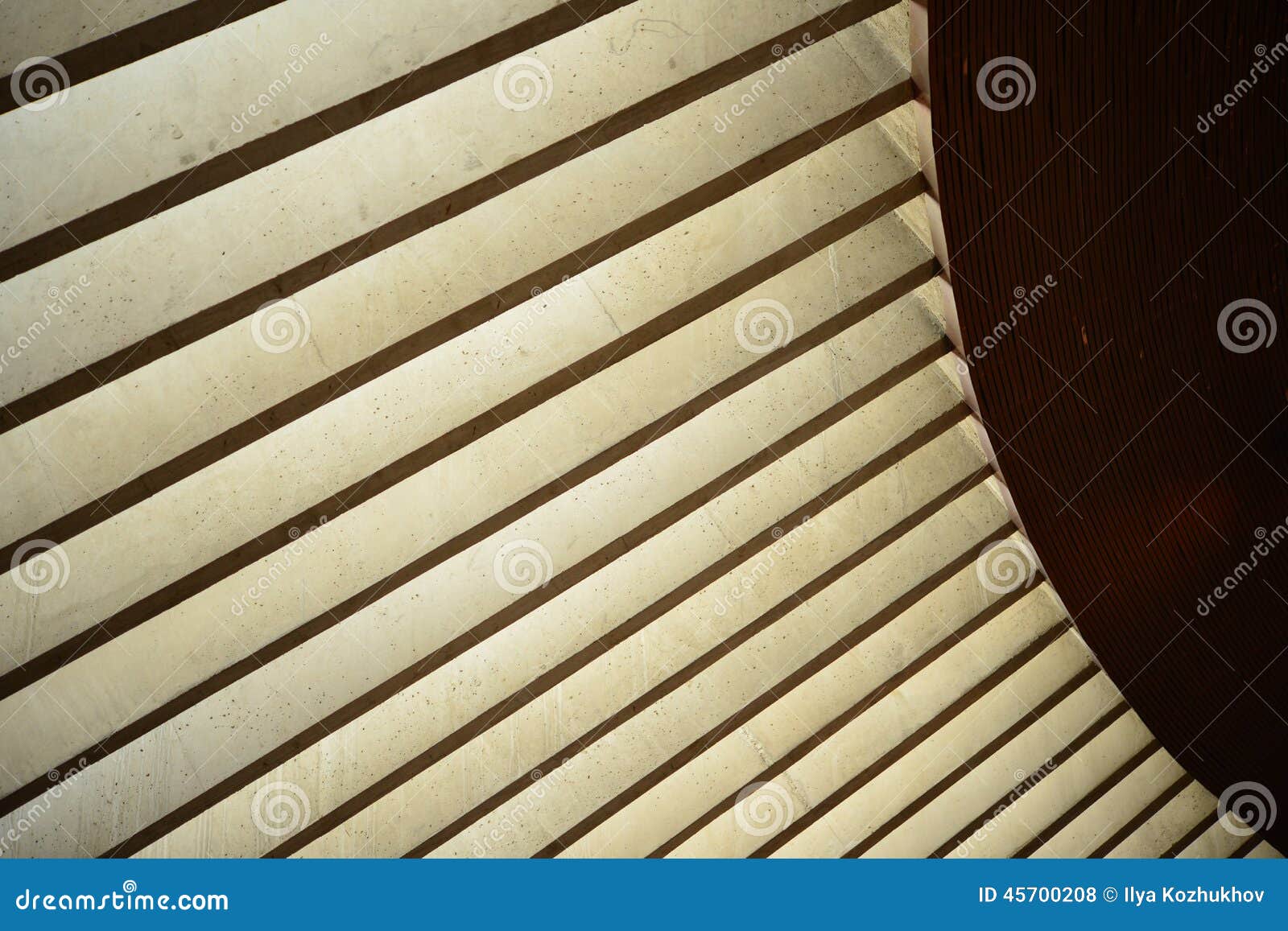 Concrete ceiling stock photo. Image of openings, roof - 45700208