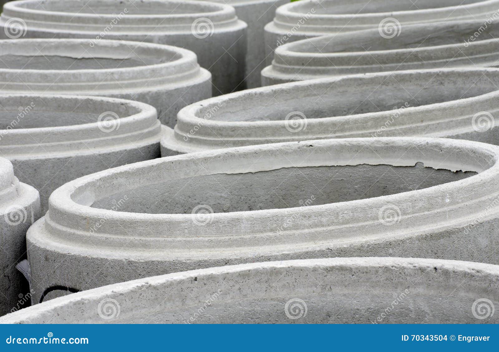 Concrete circle stock photo. Image of industrial, ferroconcrete - 70343504