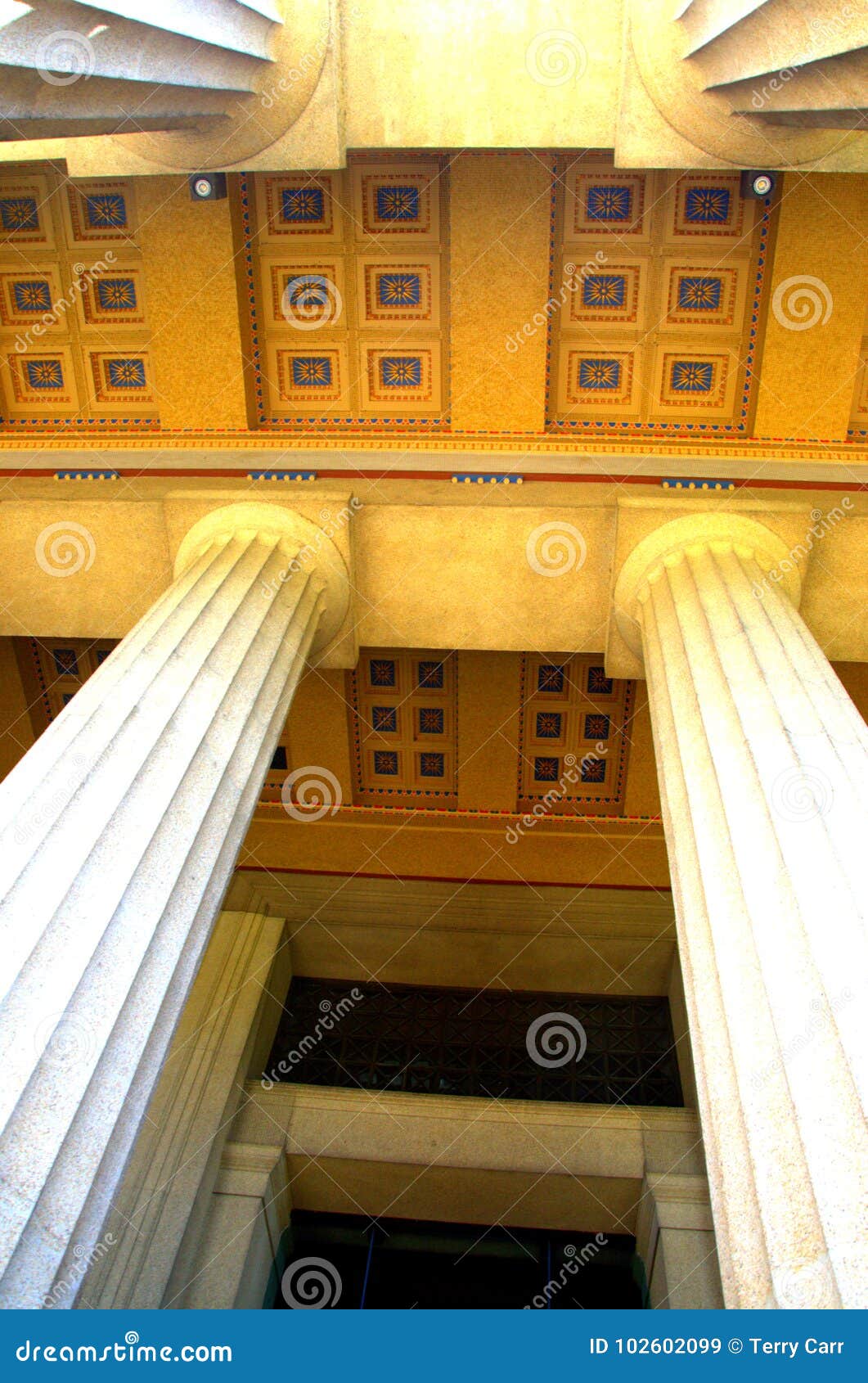 Concrete columns stock image. Image of column, design - 102602099