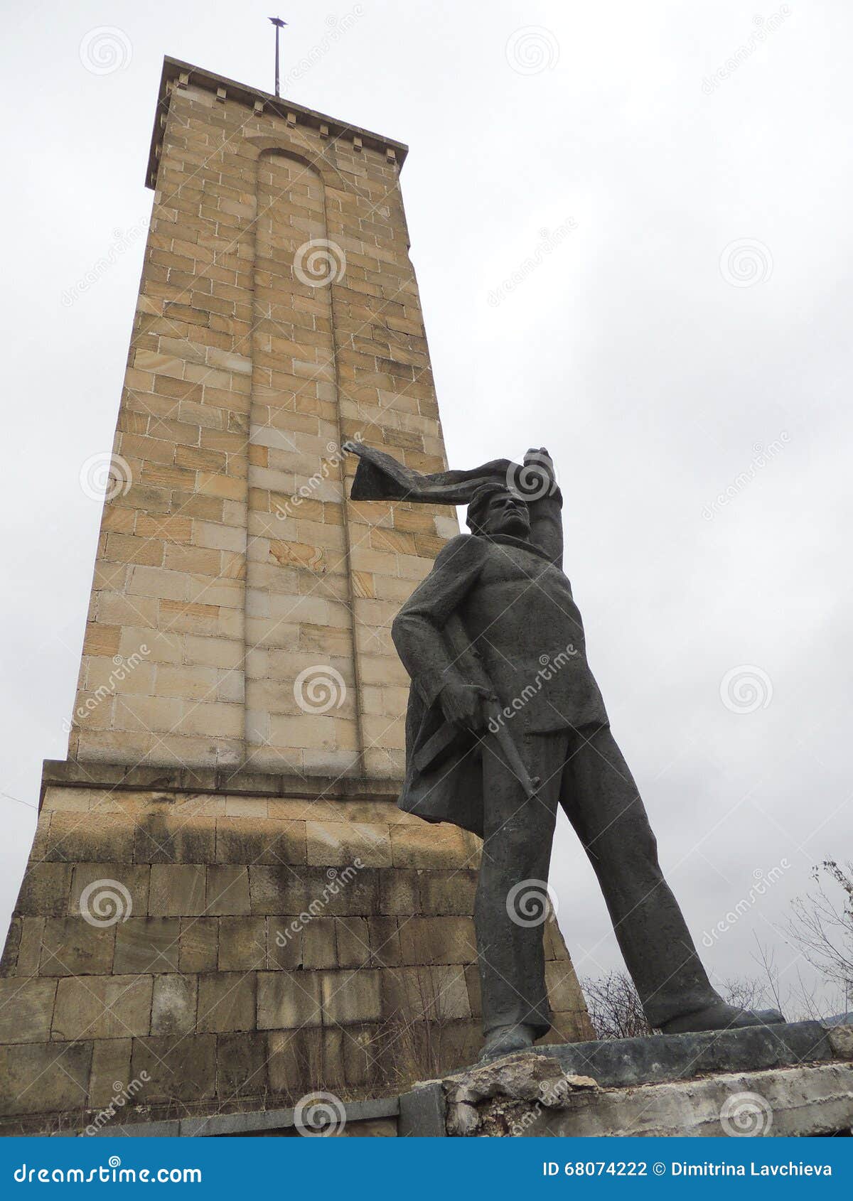Concrete Communist Monument Editorial Photography - Image of ruin ...